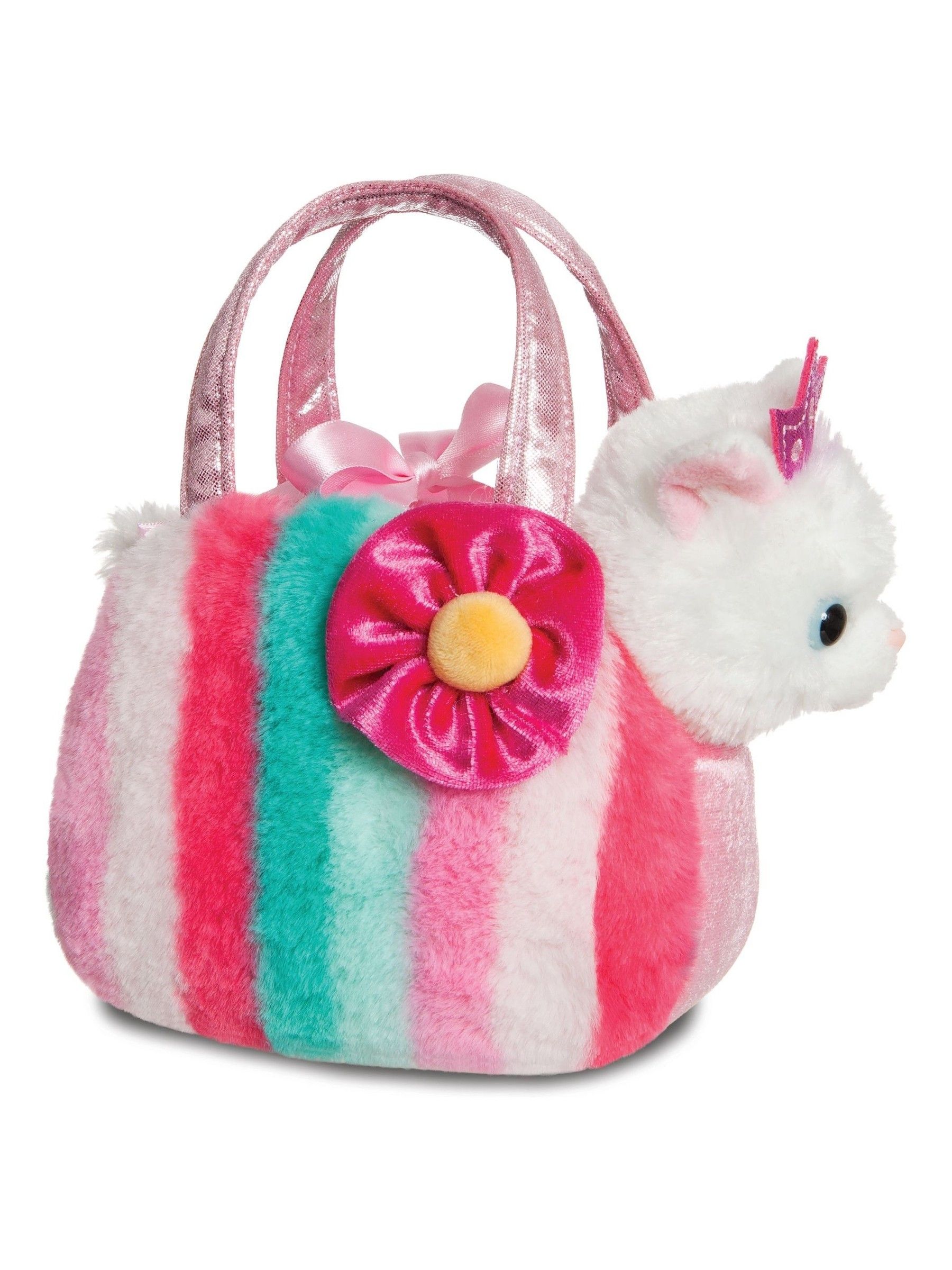 Buy Aurora World Fancy Pal Princess Kitty Soft Toy Pet Carrier from the ...