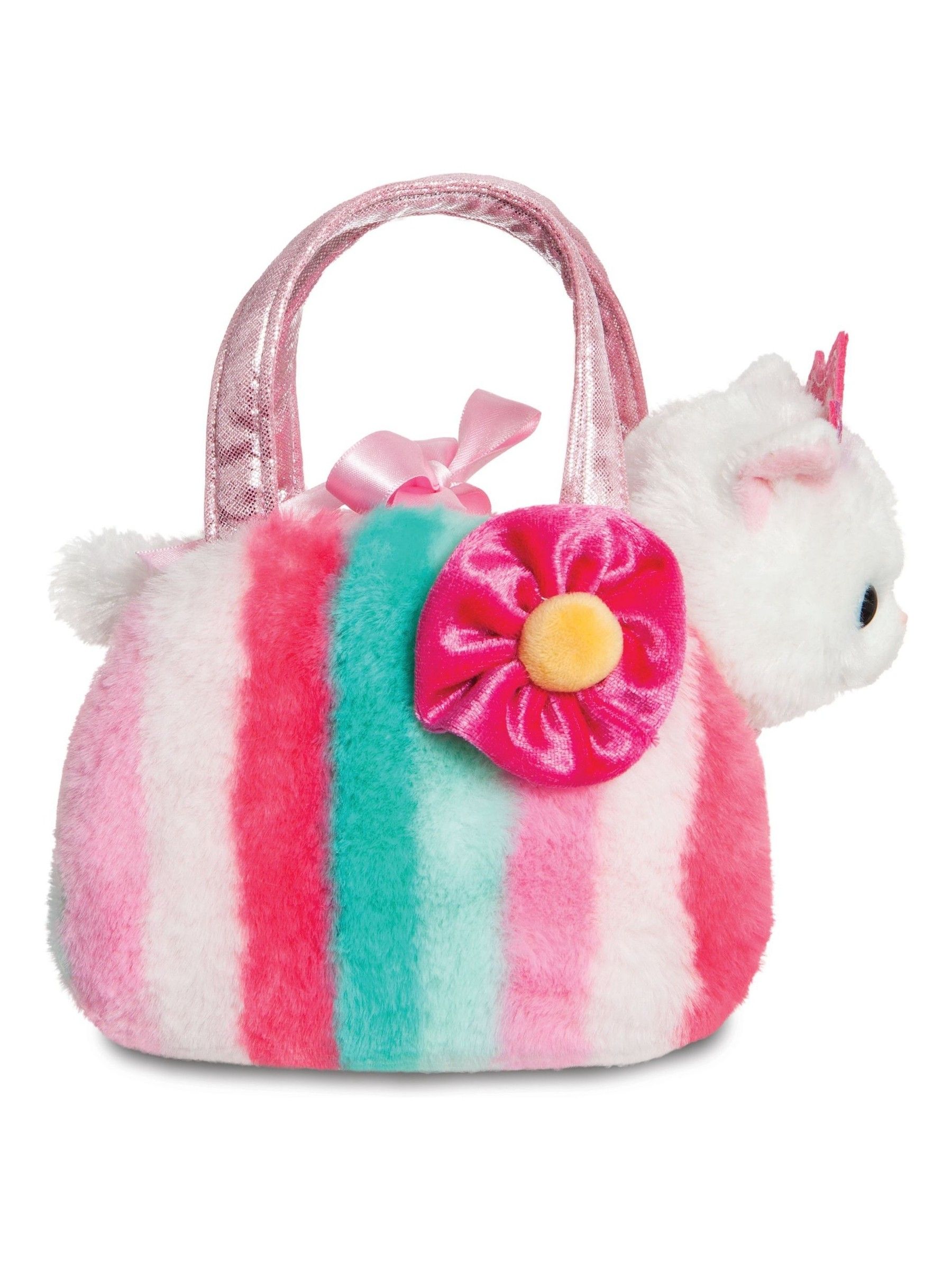 Buy Aurora World Fancy Pal Princess Kitty Soft Toy Pet Carrier from the ...