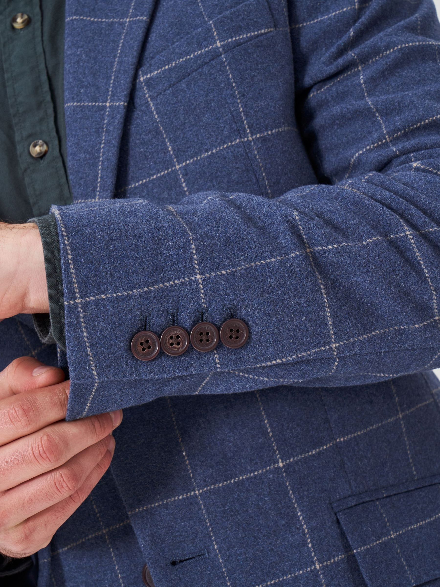 Buy Crew Clothing Company Blue Windowpane Check Blazer from the Next UK ...