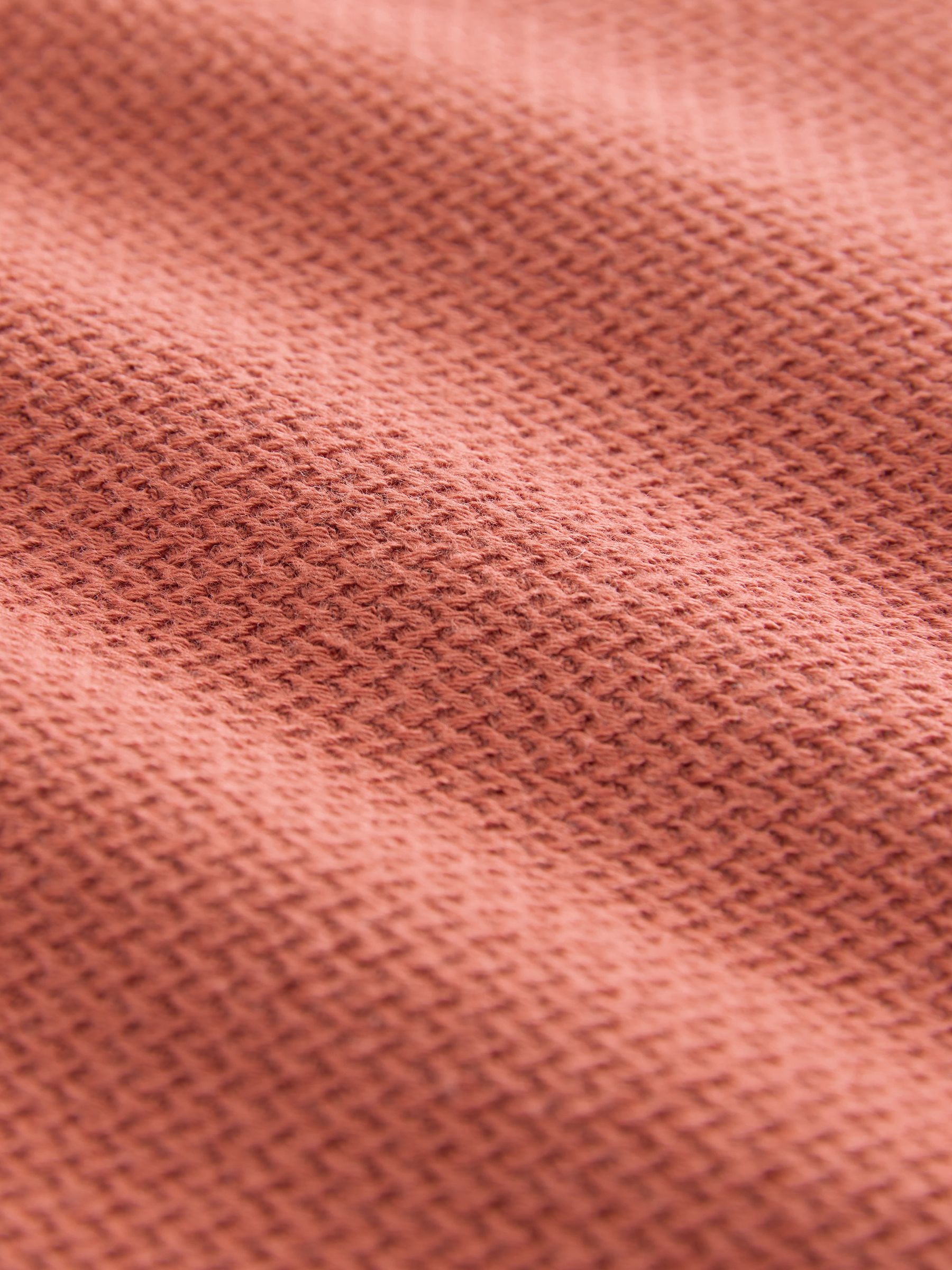 Buy Rust Brown 100% Cotton Textured Pocket Tops & Shorts Set (3mths ...