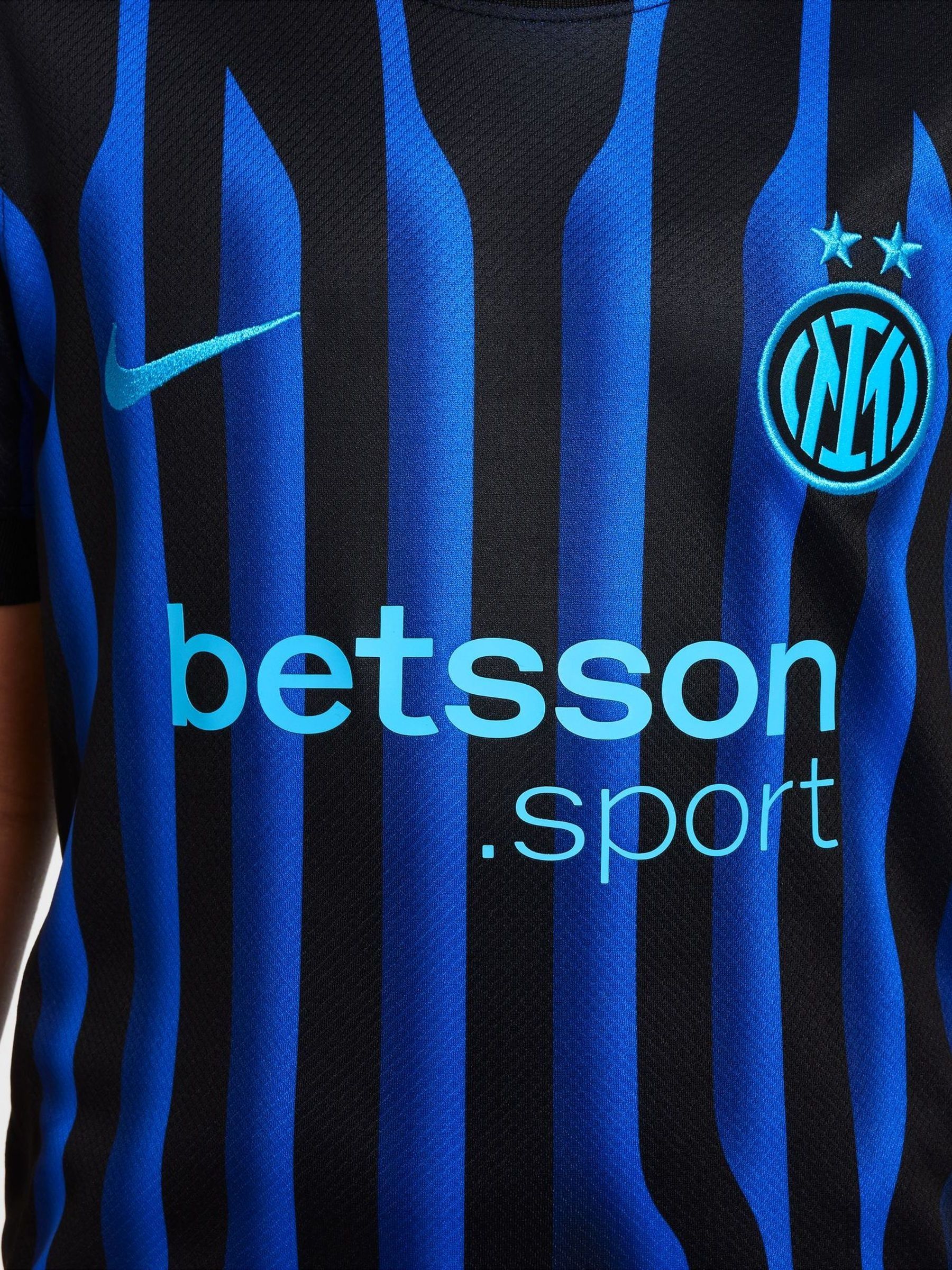 Buy Nike Blue Inter Milan FC Stadium Home Football Shirt from the Next ...
