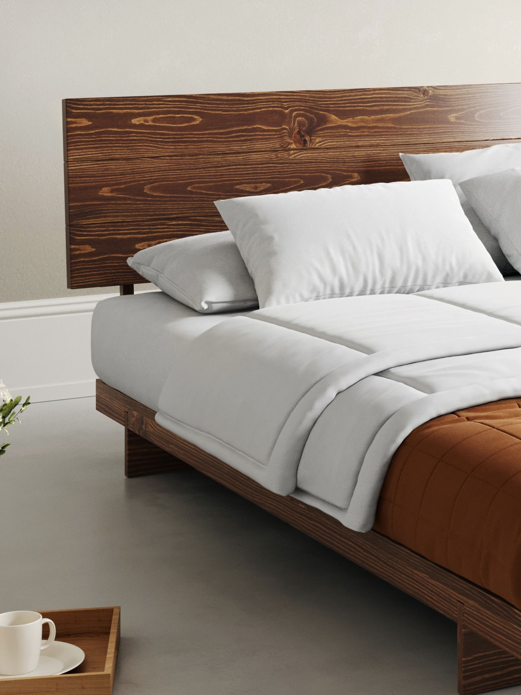 Buy Get Laid Beds Brown Low Fuji Solid Wood Attic Bed from the Next UK ...