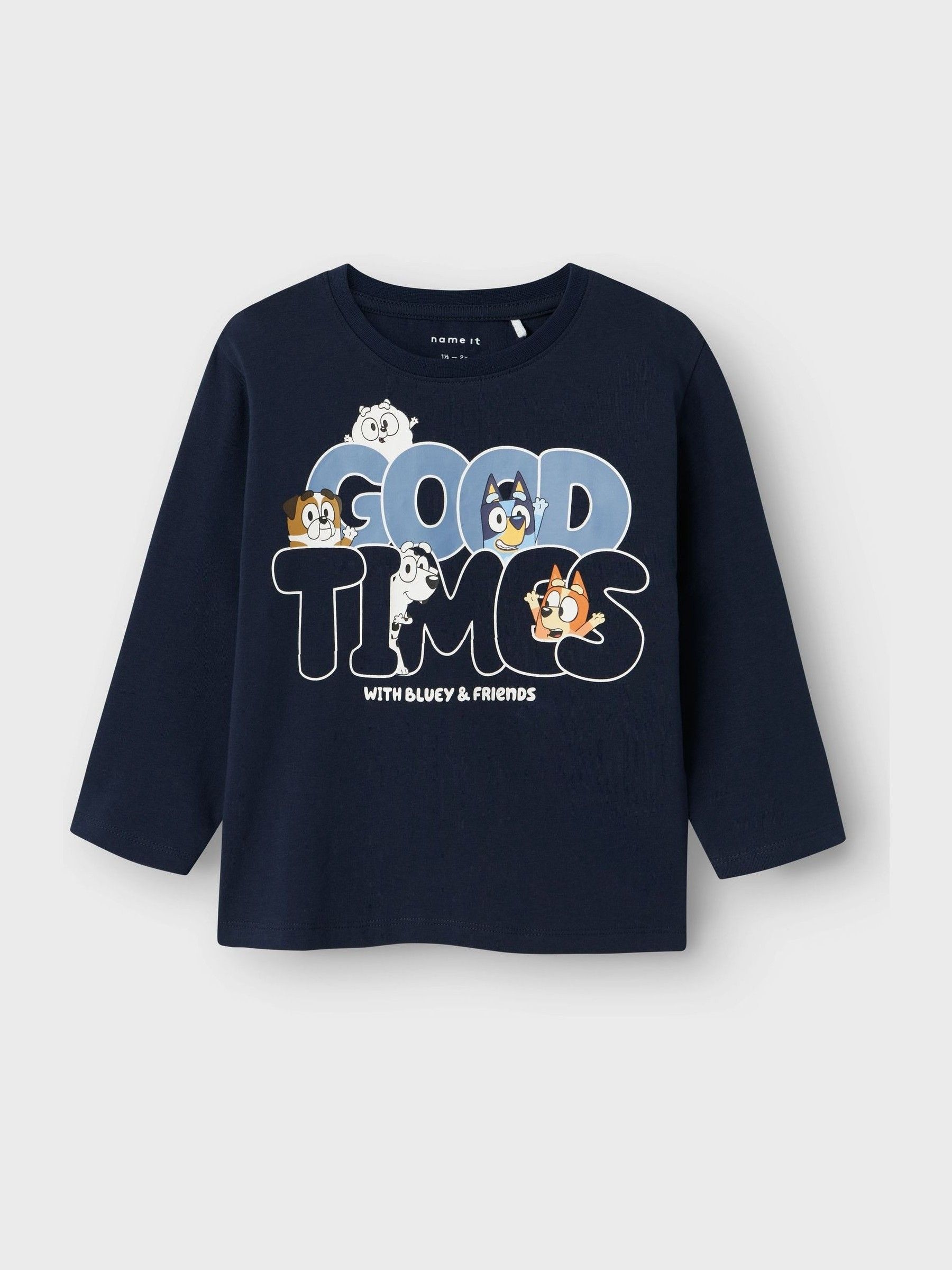 Buy Name It Blue Long Sleeve Bluey Top from the Next UK online shop