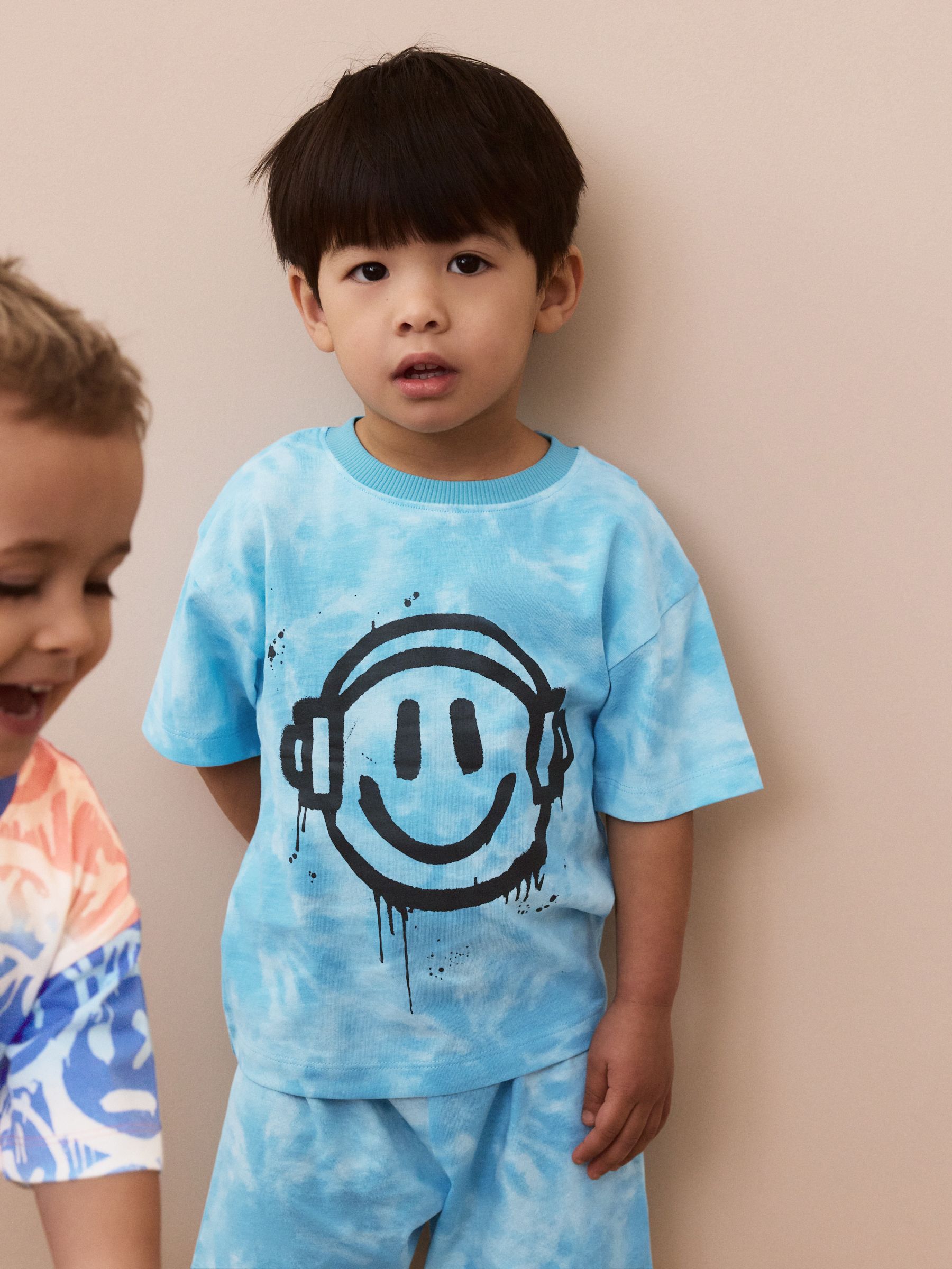 Buy Multi Bright Tiedye Short Pyjamas 3 Pack (9mths-12yrs) from the ...