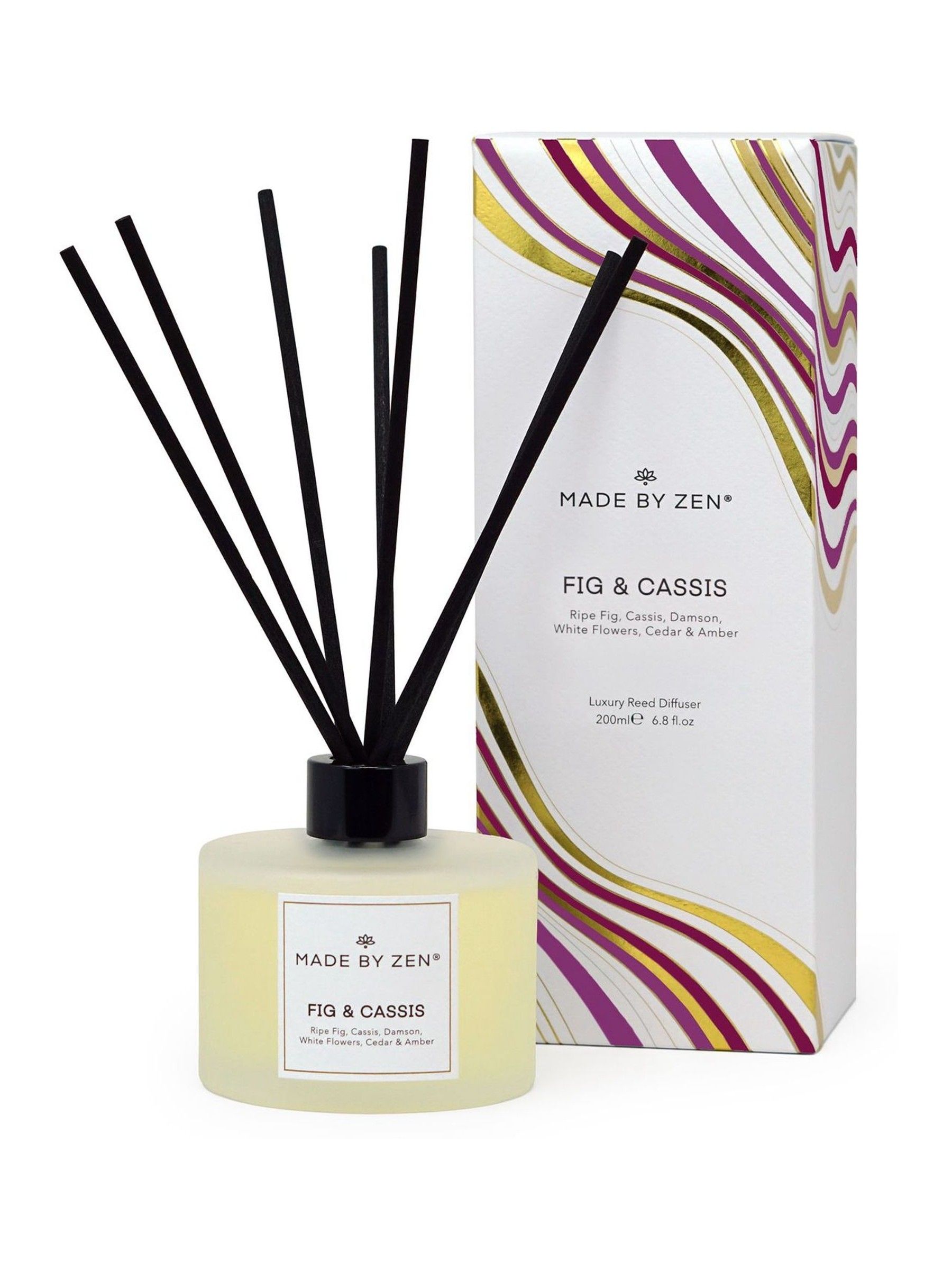 Buy Made by Zen Signtaure Reed Diffuser Fig and Cassis from the Next UK ...