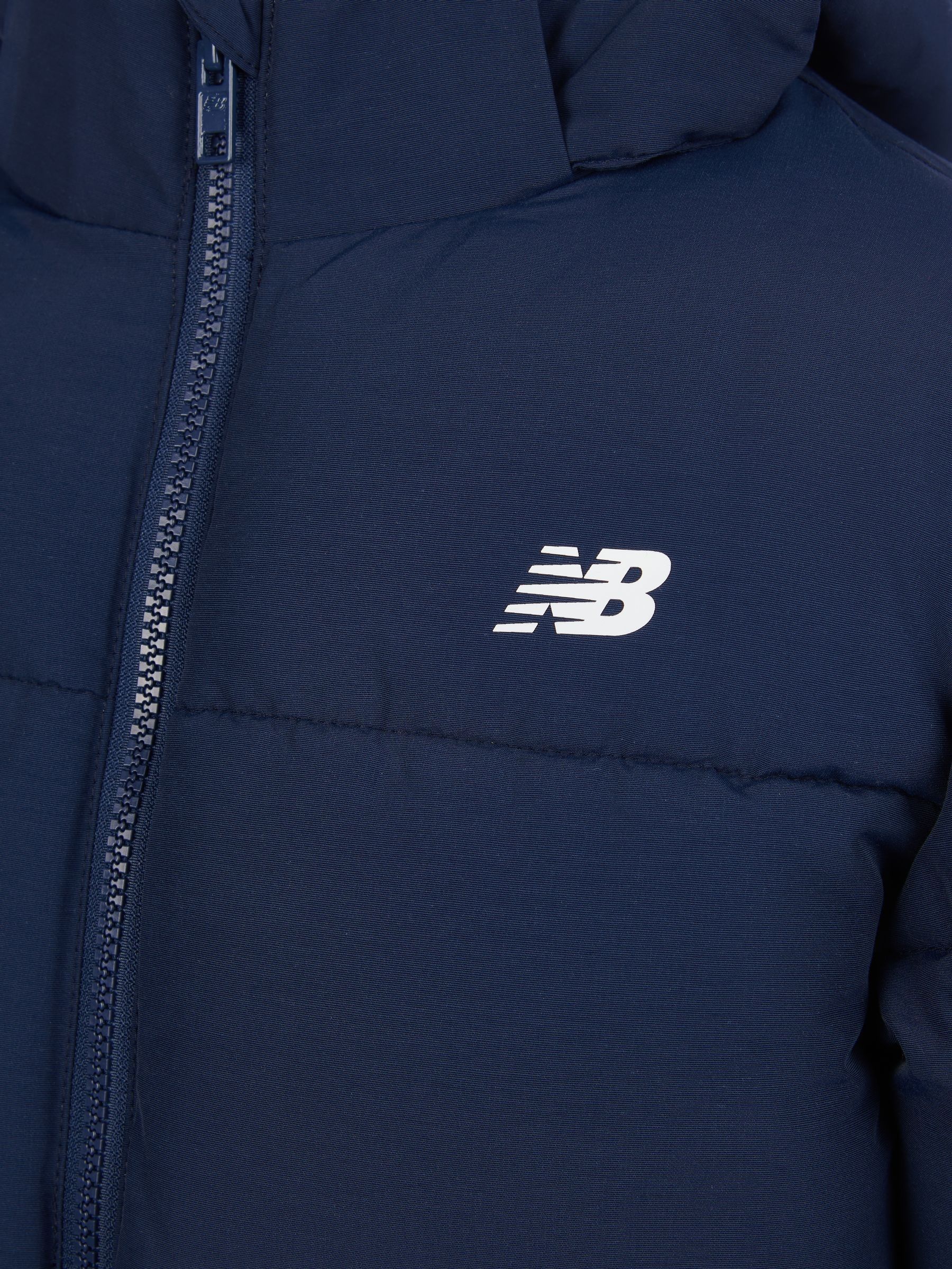 Buy New Balance Blue Wide Baffle Puffer Coat from the Next UK online shop