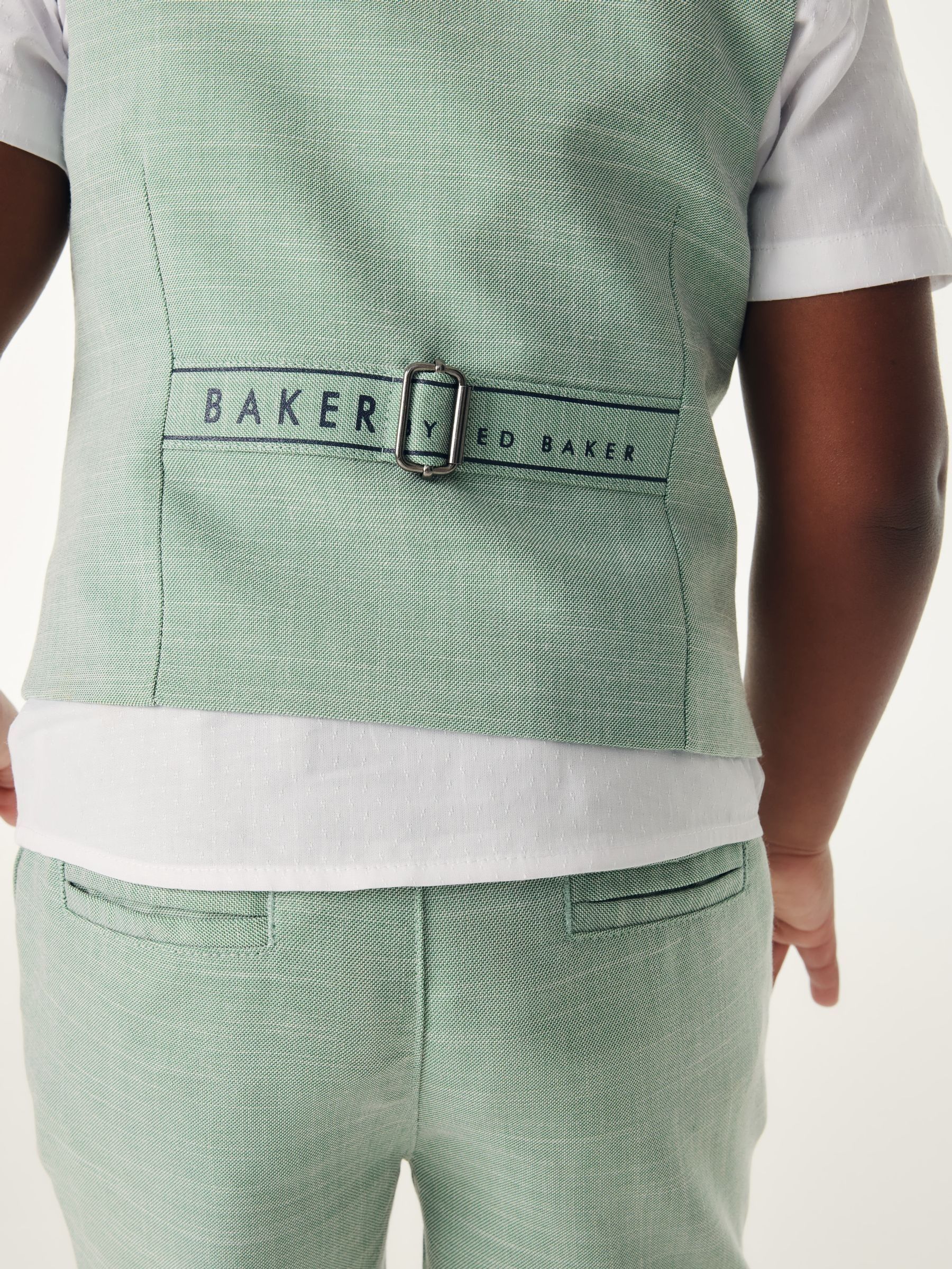Buy Baker by Ted Baker Green Shirt Waistcoat and Shorts Set from Next ...