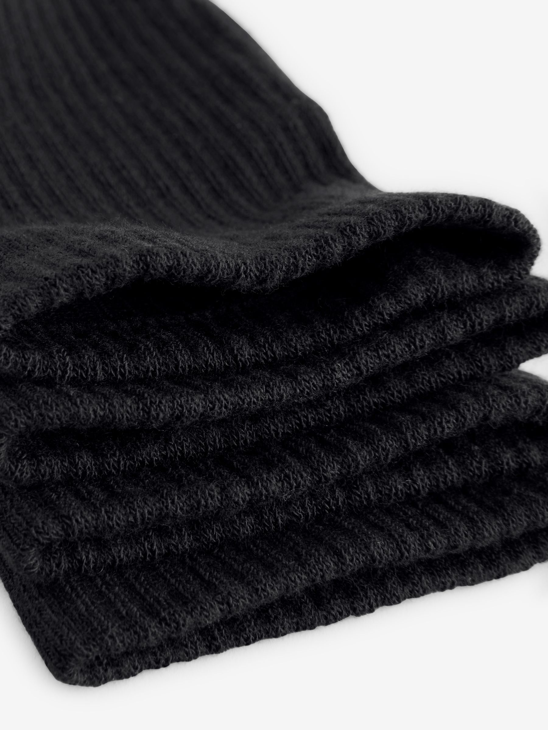 Buy Black Signature Modal Cushioned Sports Socks 4 Pack from the Next ...