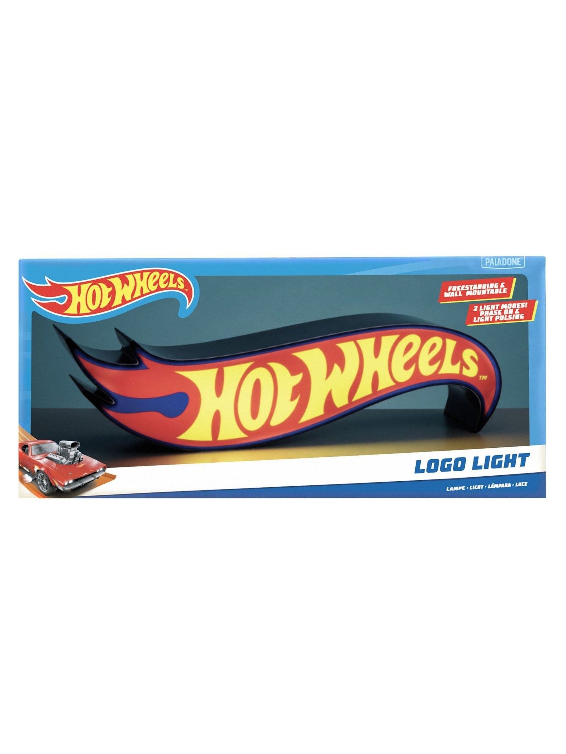 Buy Hot Wheels Shaped Flame Racing Logo Light With Light Modes from the ...