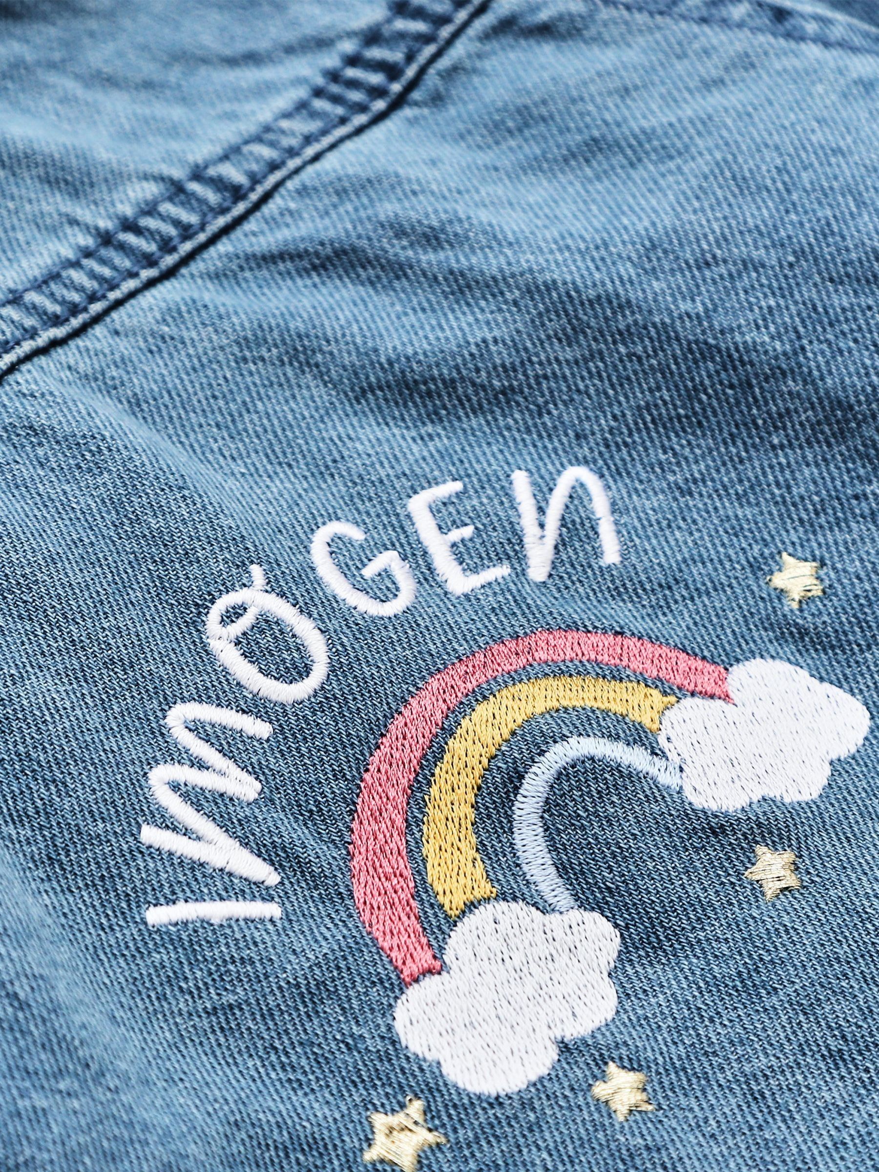 Buy Personalised Rainbow Denim Jacket by My 1st Years from the Next UK ...