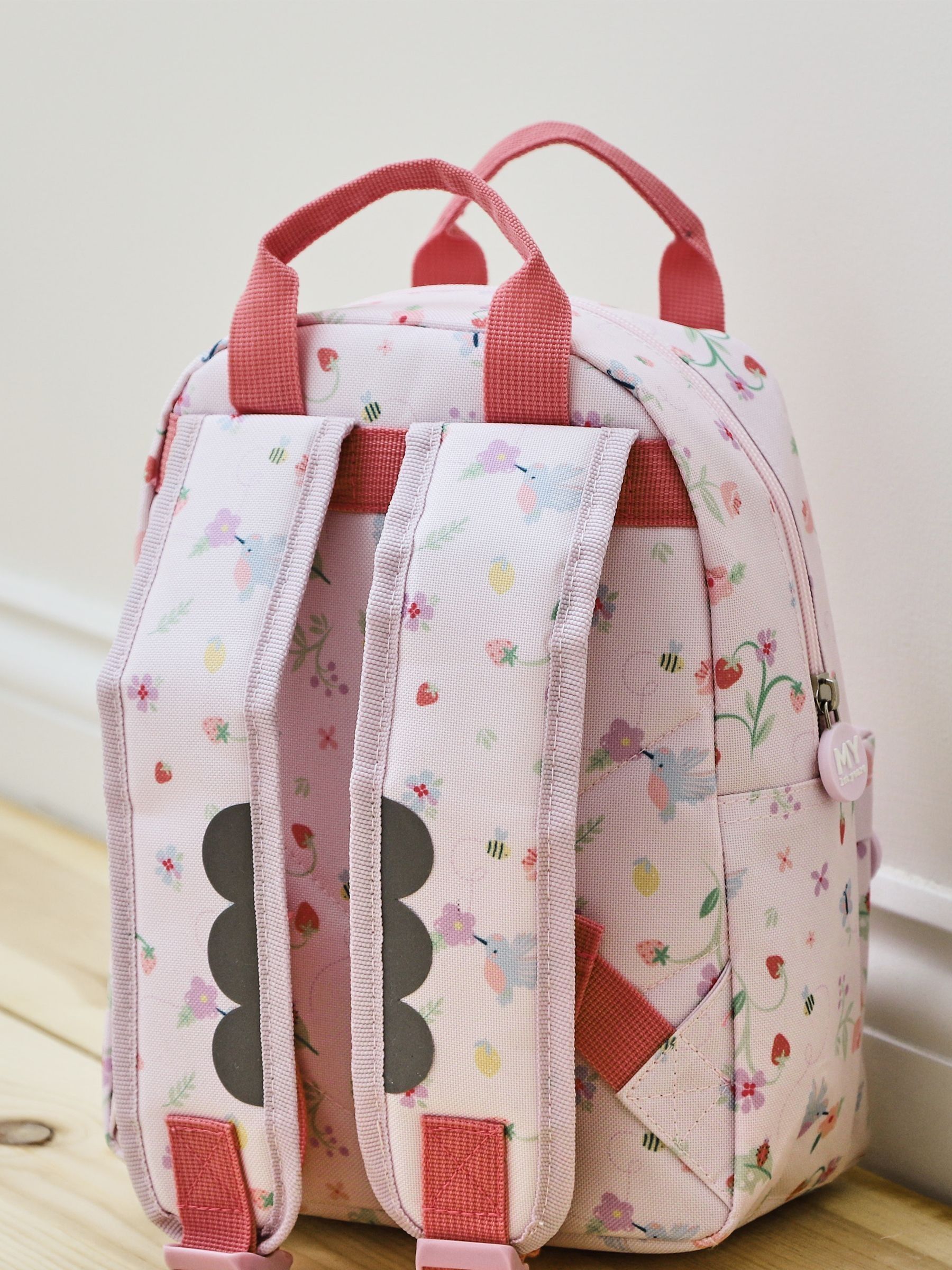 Buy Personalised Grab Handle Fruit Print Mini Backpack by My 1st Years ...