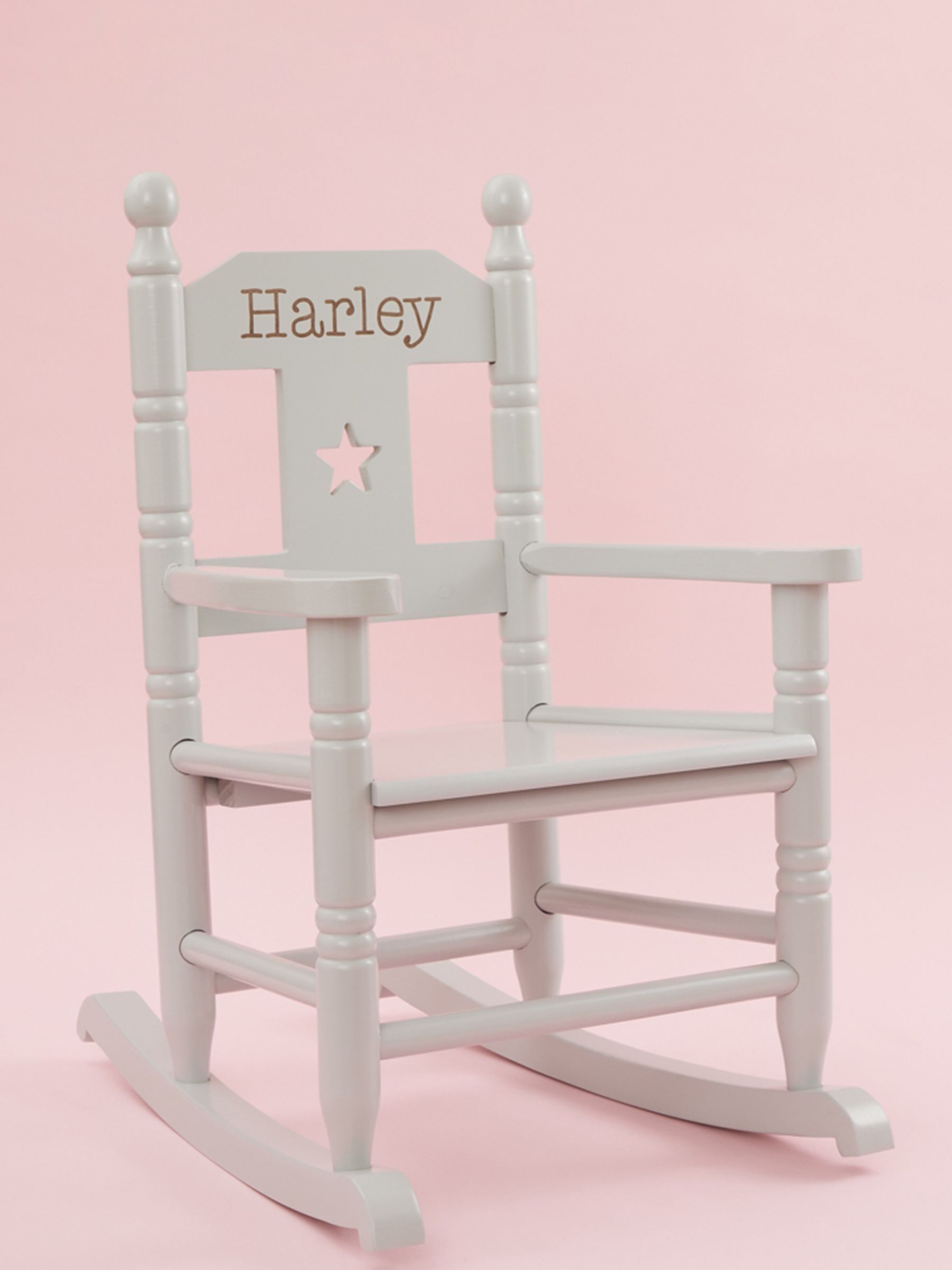 Buy Childrens Personalised Star Rocking Chair by My 1st Years from the ...