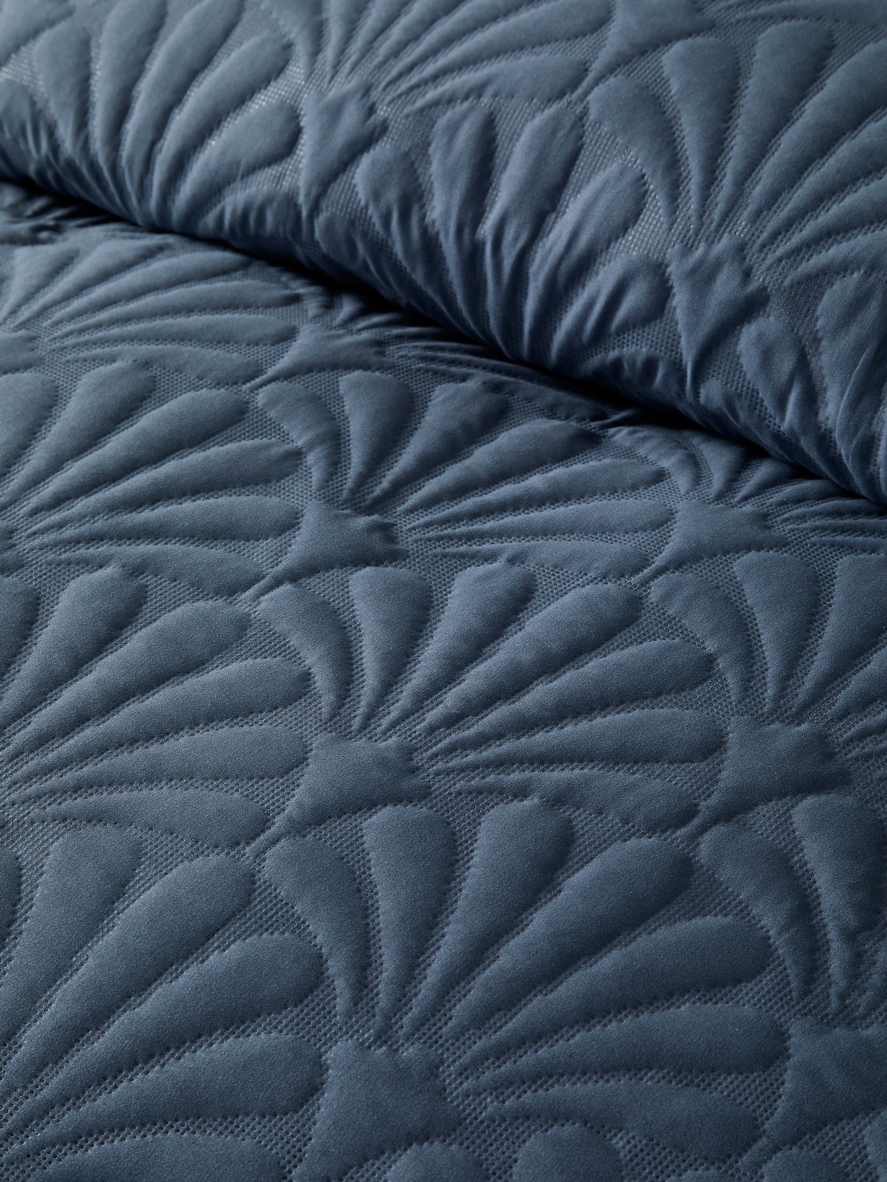 Buy Serene Dark Blue Cavali Quilted Duvet Cover Set from Next Ireland