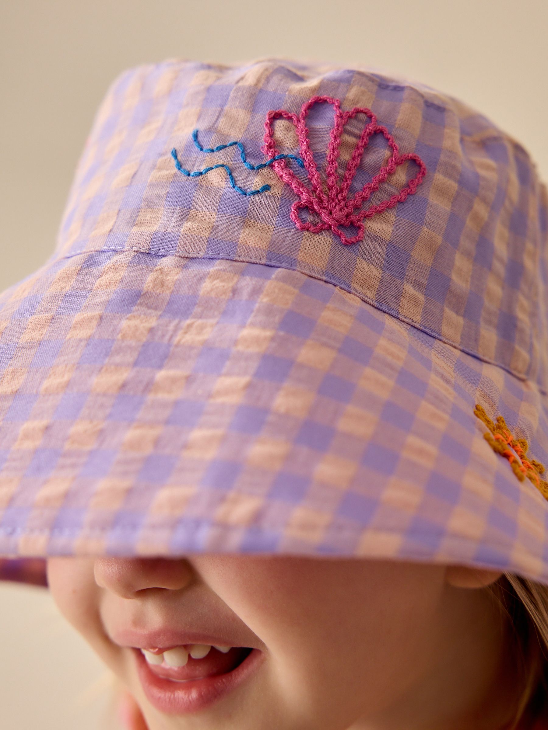 Buy Lilac Purple Bucket Printed Hat (3mths-13yrs) from the Next UK ...