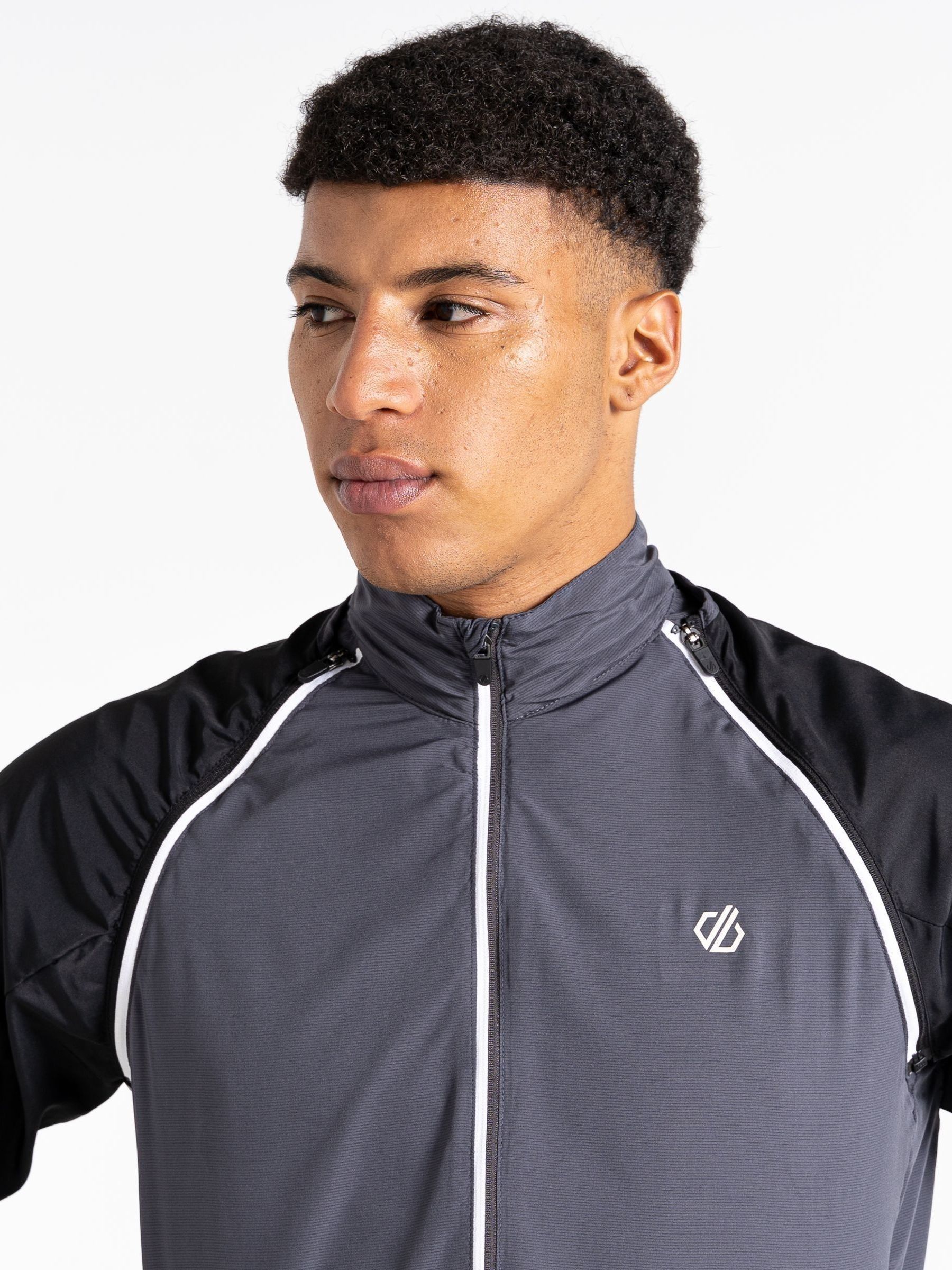 Buy Dare 2b Mens Grey Oxidate Lightweight Windshell Jacket from the ...