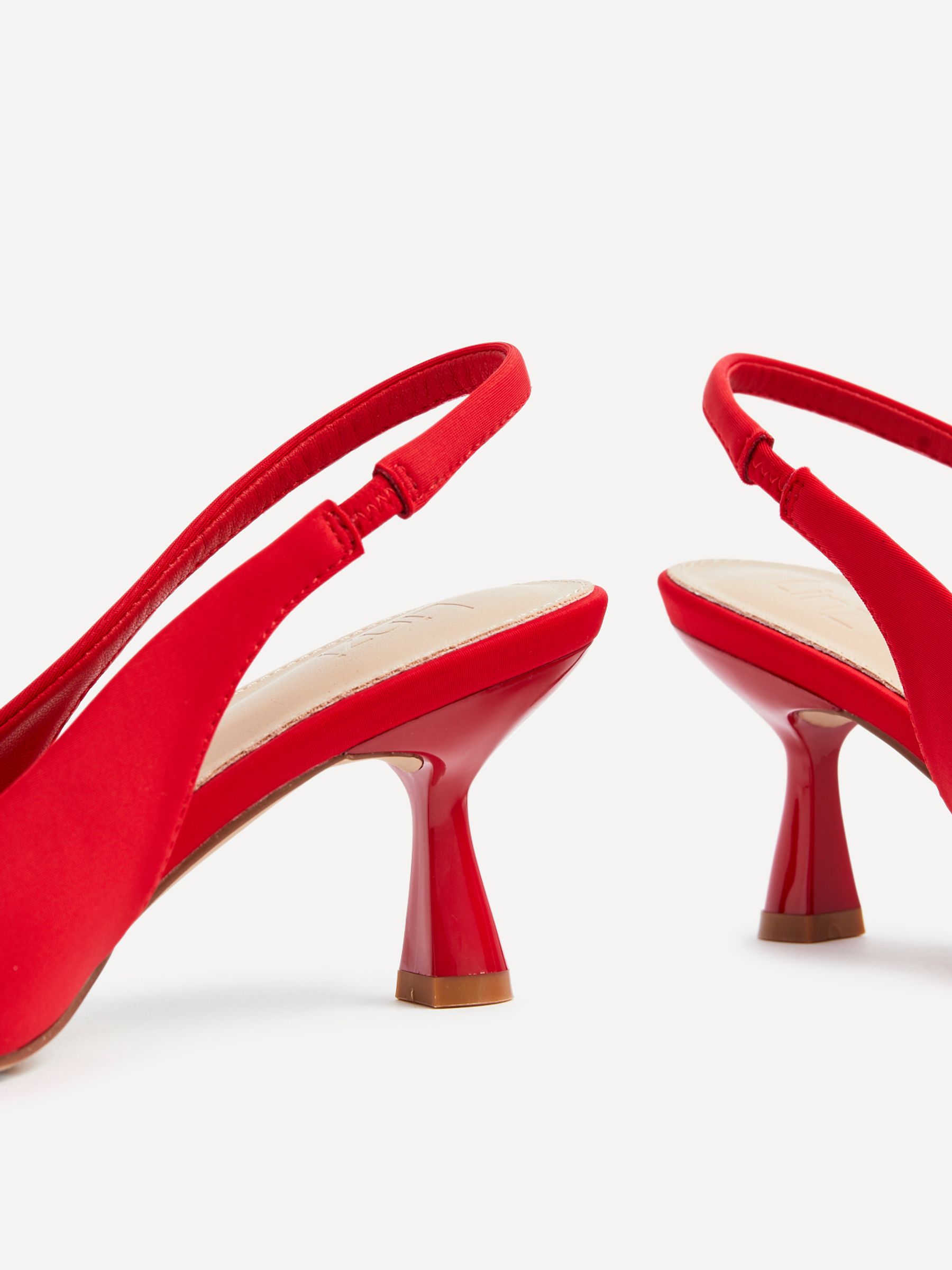 Buy Linzi Red Presley Stiletto Pointed Court Heels from the Next UK ...