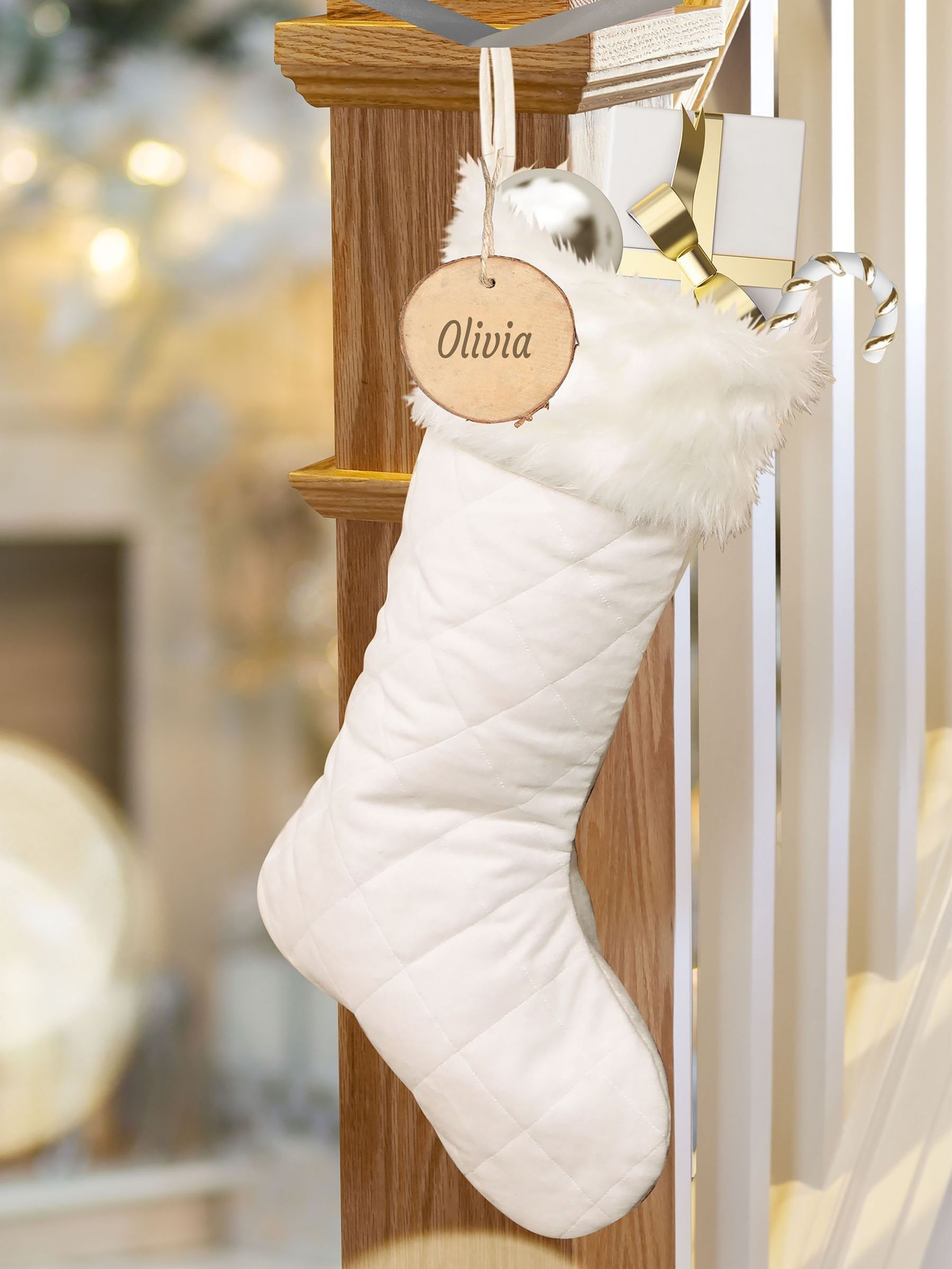Buy Personalised Christmas Stocking by Dibor from the Next UK online shop