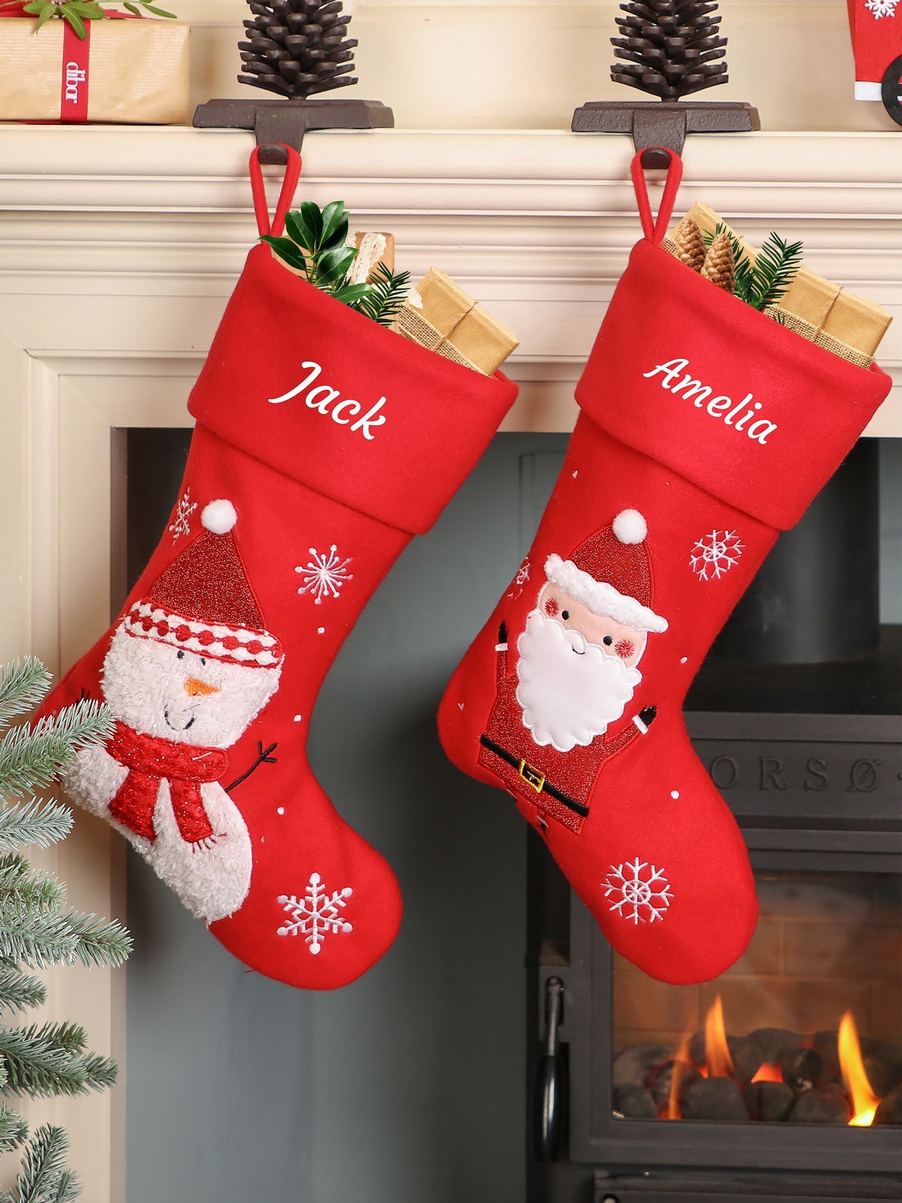 Buy Personalised Christmas Stocking by Dibor from the Next UK online shop
