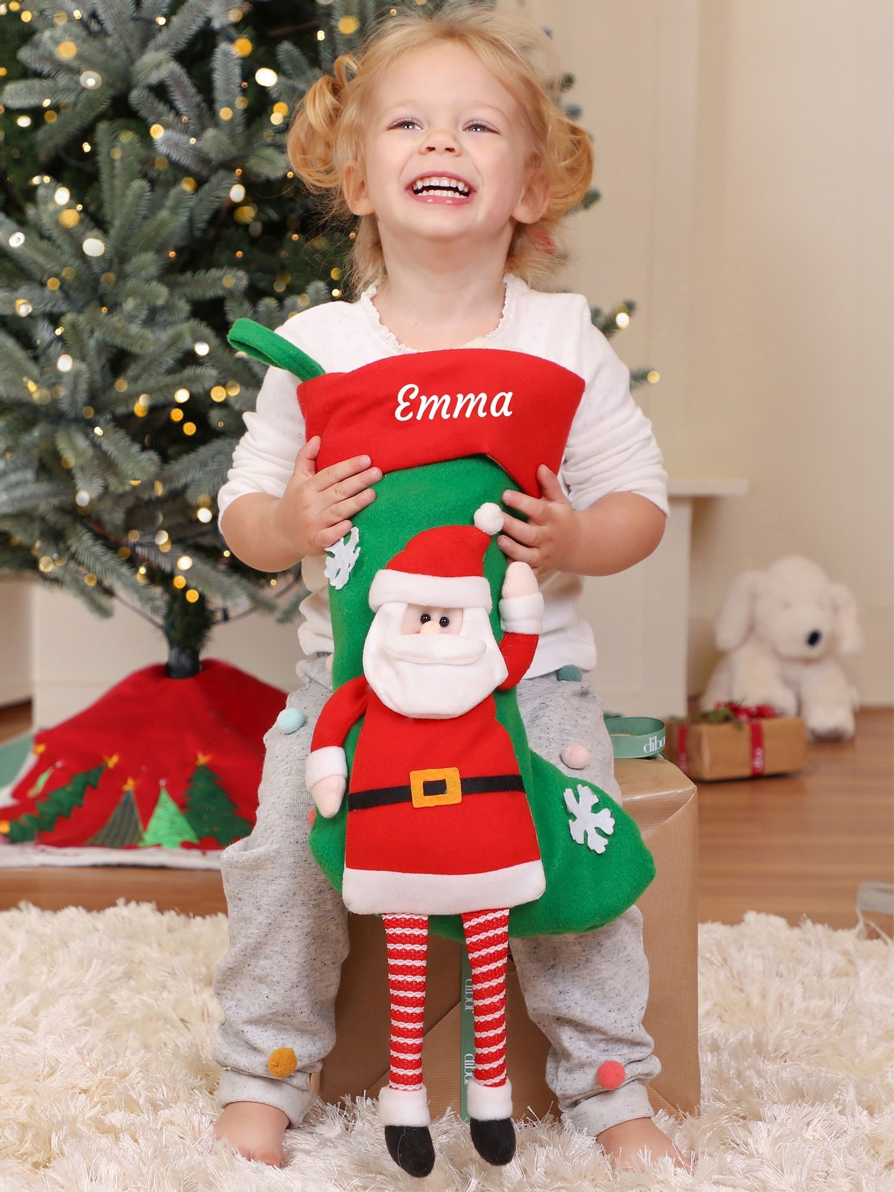 Buy Personalised Christmas Stocking by Dibor from the Next UK online shop