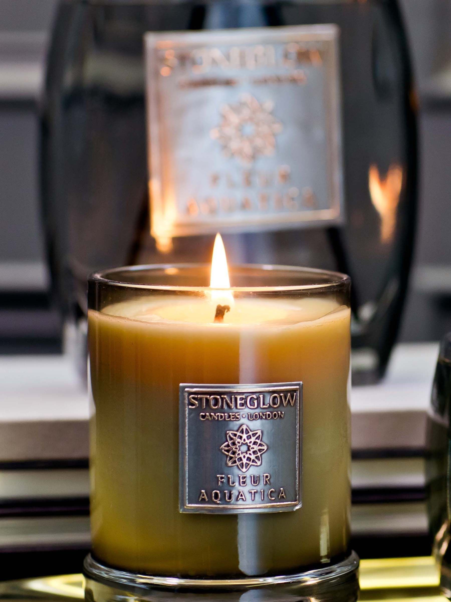 Buy Stoneglow Fleur Aquatica Metallique Scented Candle from the Next UK ...