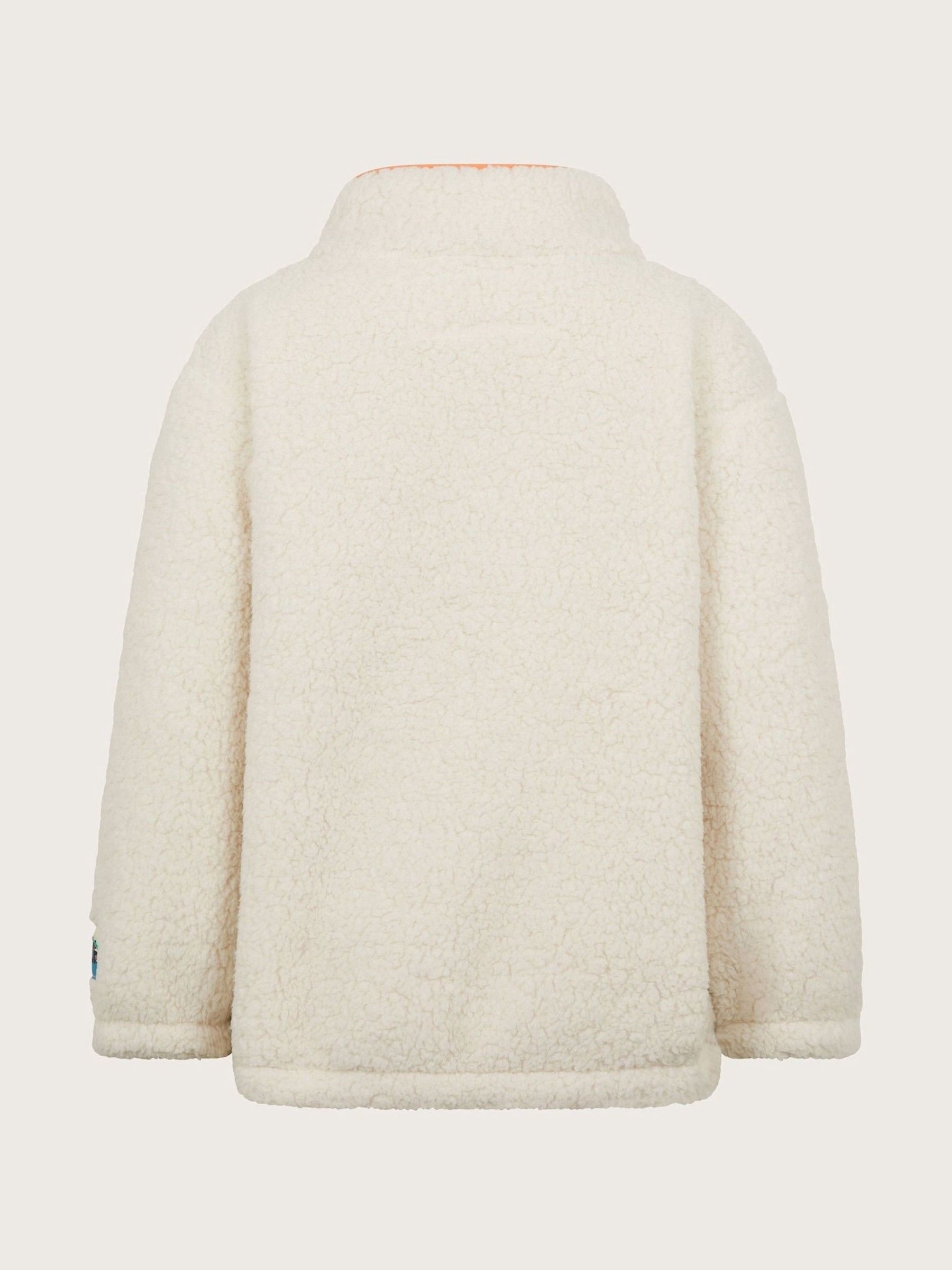 Buy Monsoon Cream Landscape Print Half-Zip Fleece from the Next UK ...