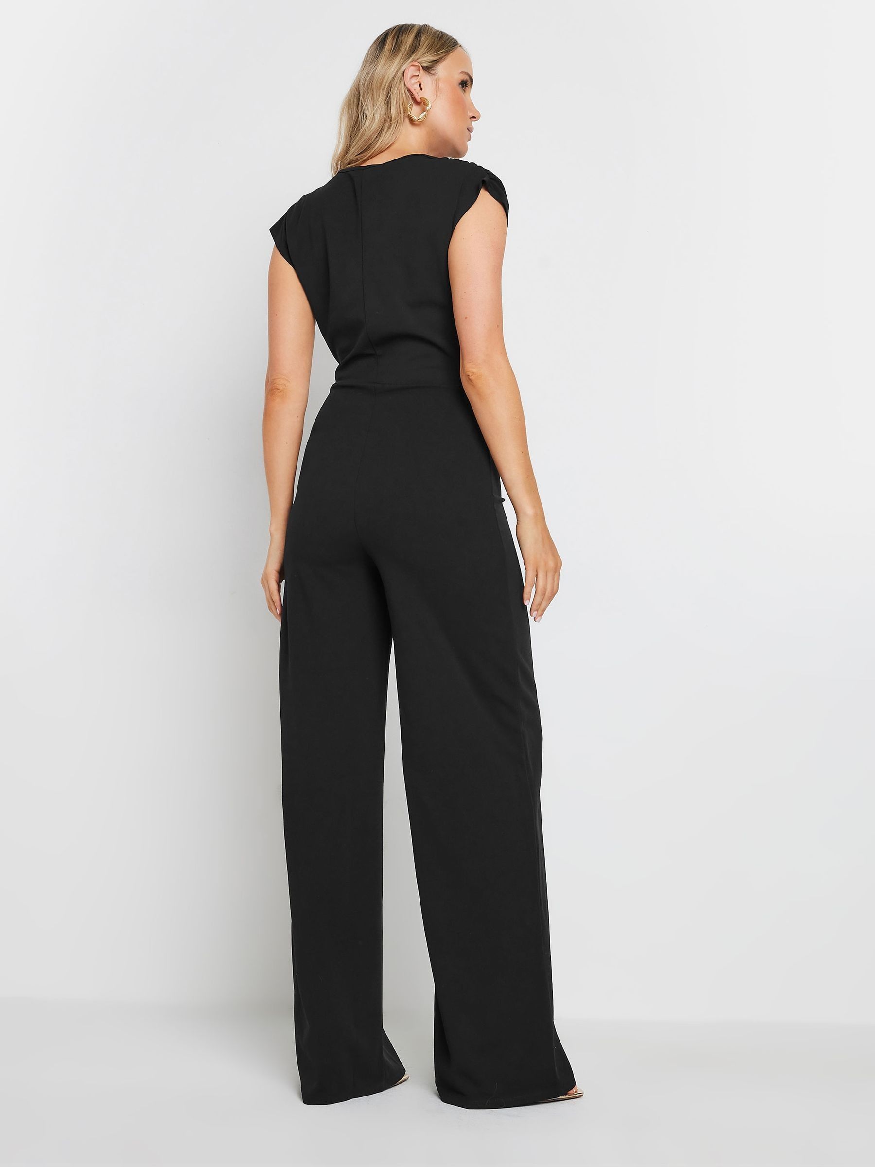 Buy Long Tall Sally Black Scuba Wrap Jumpsuit from the Next UK online shop