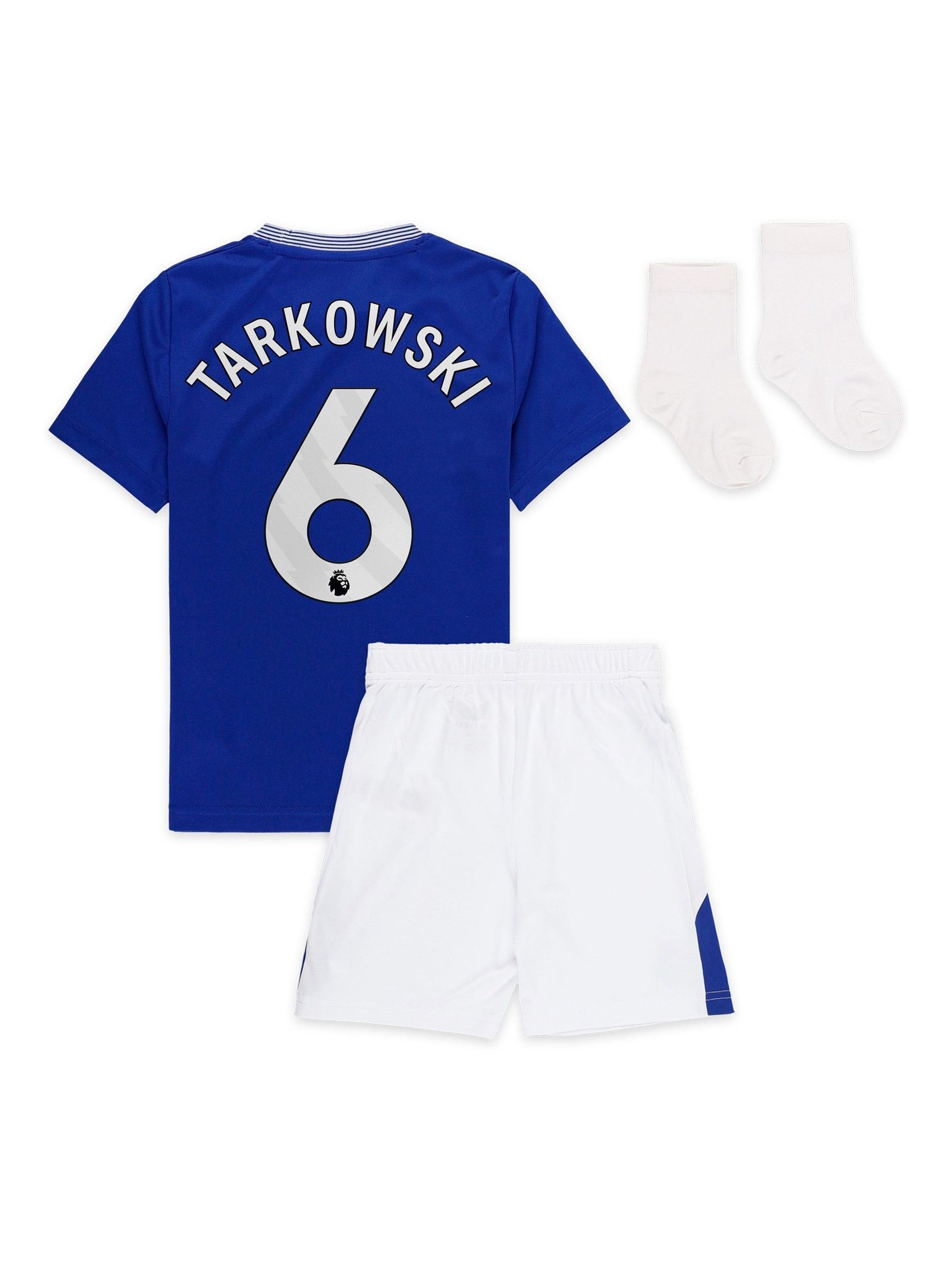 Buy Castore Blue Baby Everton Home Kit 2024-25 With Tarkowski 6 ...
