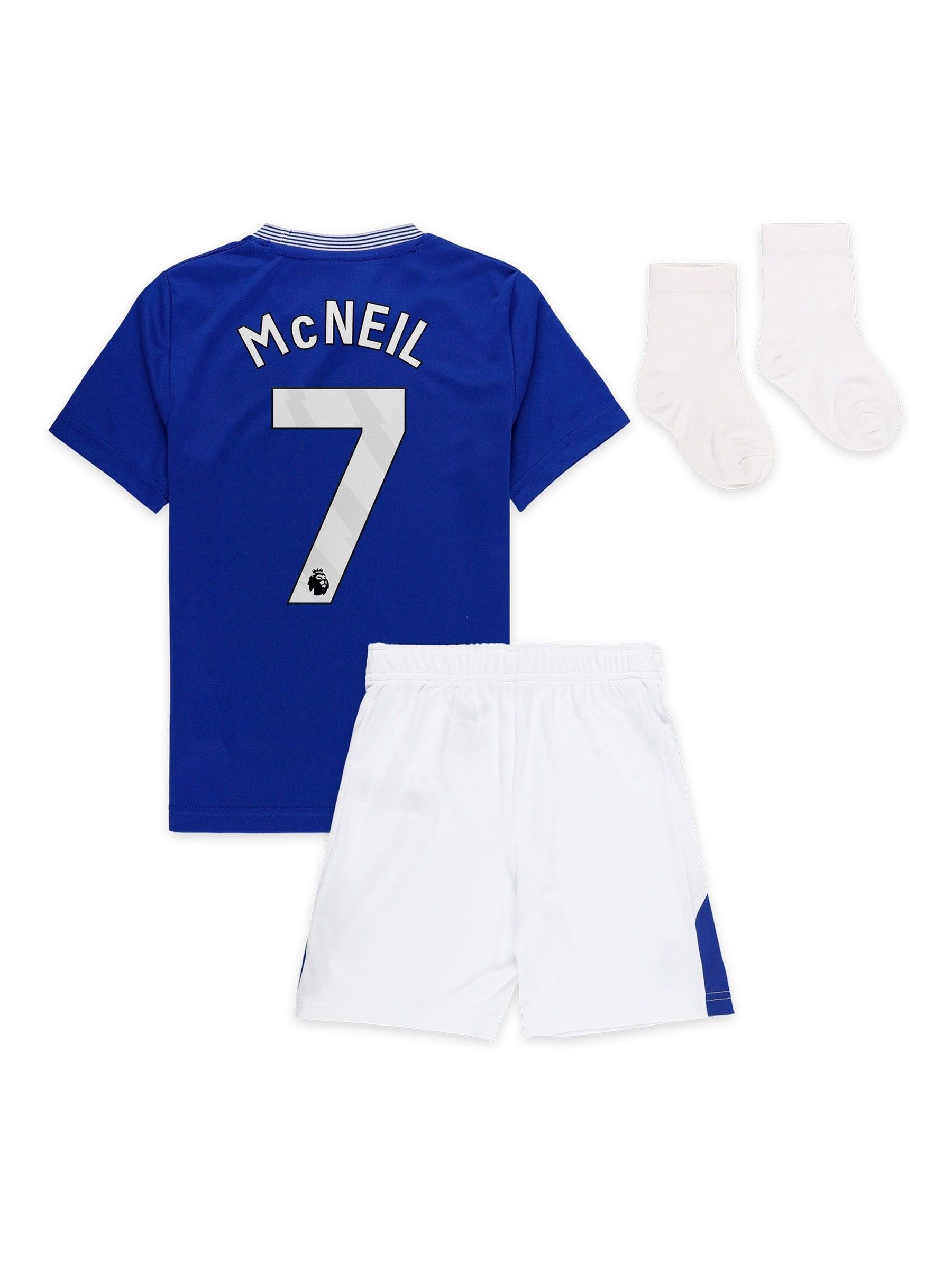 Buy Castore Blue Baby Everton Home Kit 2024-25 With Mcneil 7 Printing ...