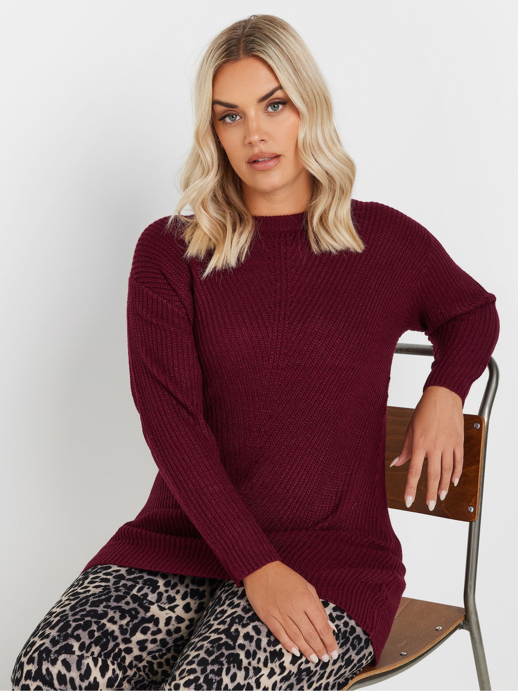 Buy Yours Curve Red Essential Jumper from the Next UK online shop