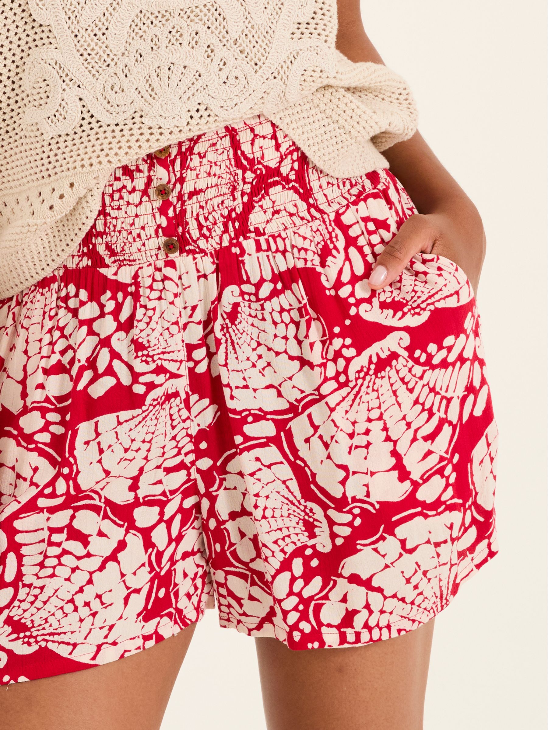 Buy Rust Red Mono Shell Flippy Shorts from the Next UK online shop