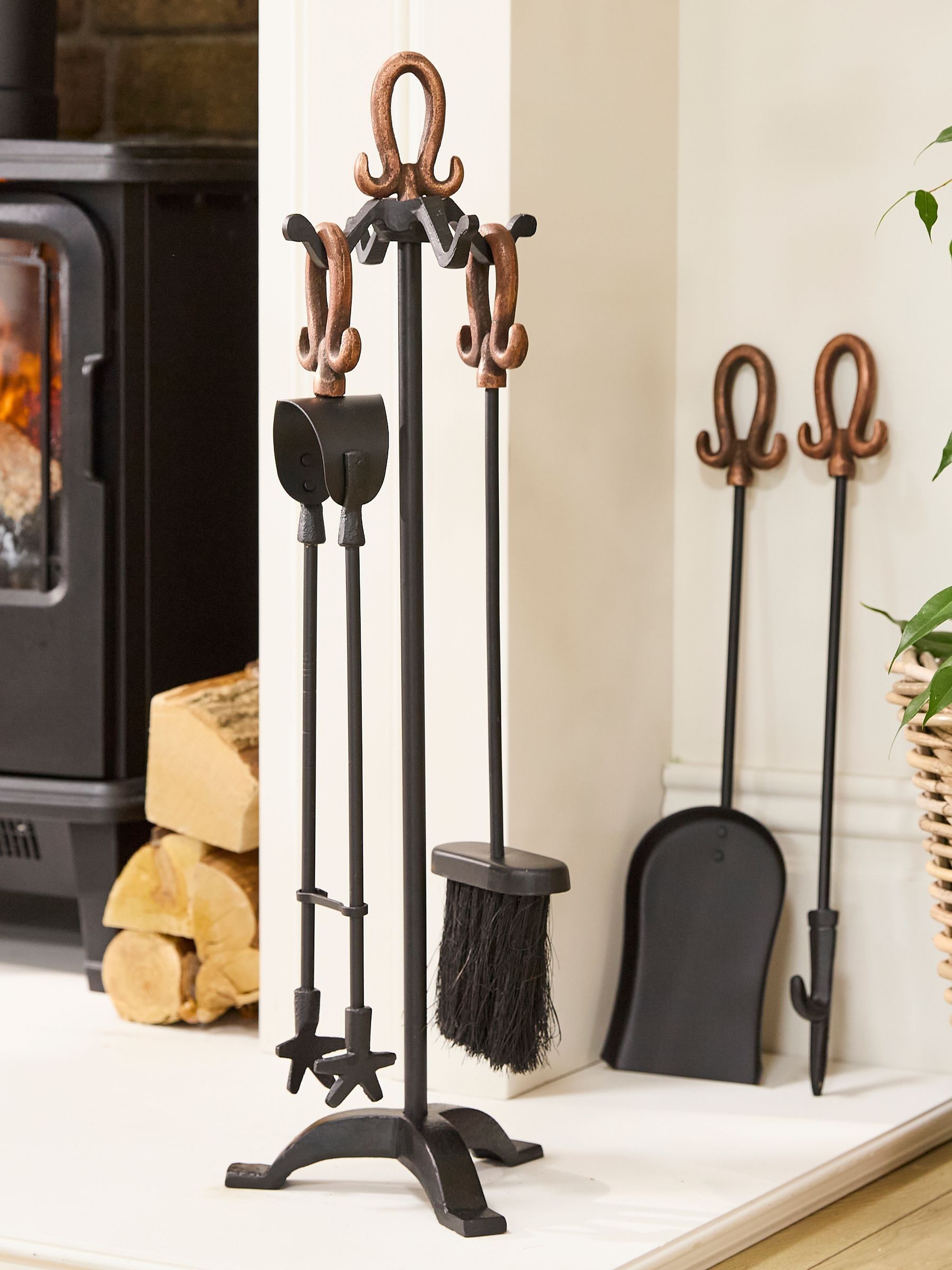 Buy Dibor Black/Copper Companion Set from the Next UK online shop