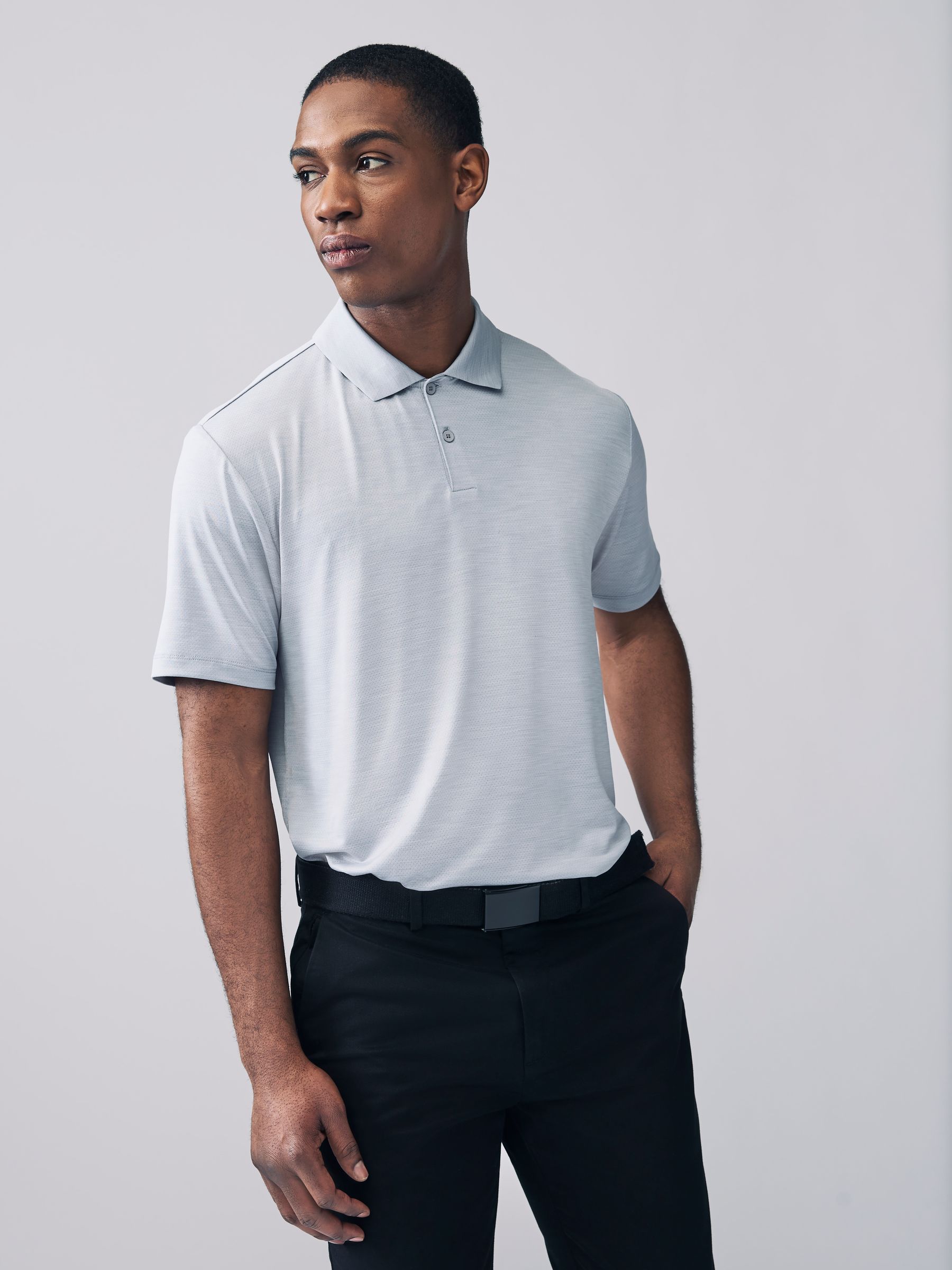 Buy Multi Active Golf Mesh Training Polo Tops 3 Pack from the Next UK ...
