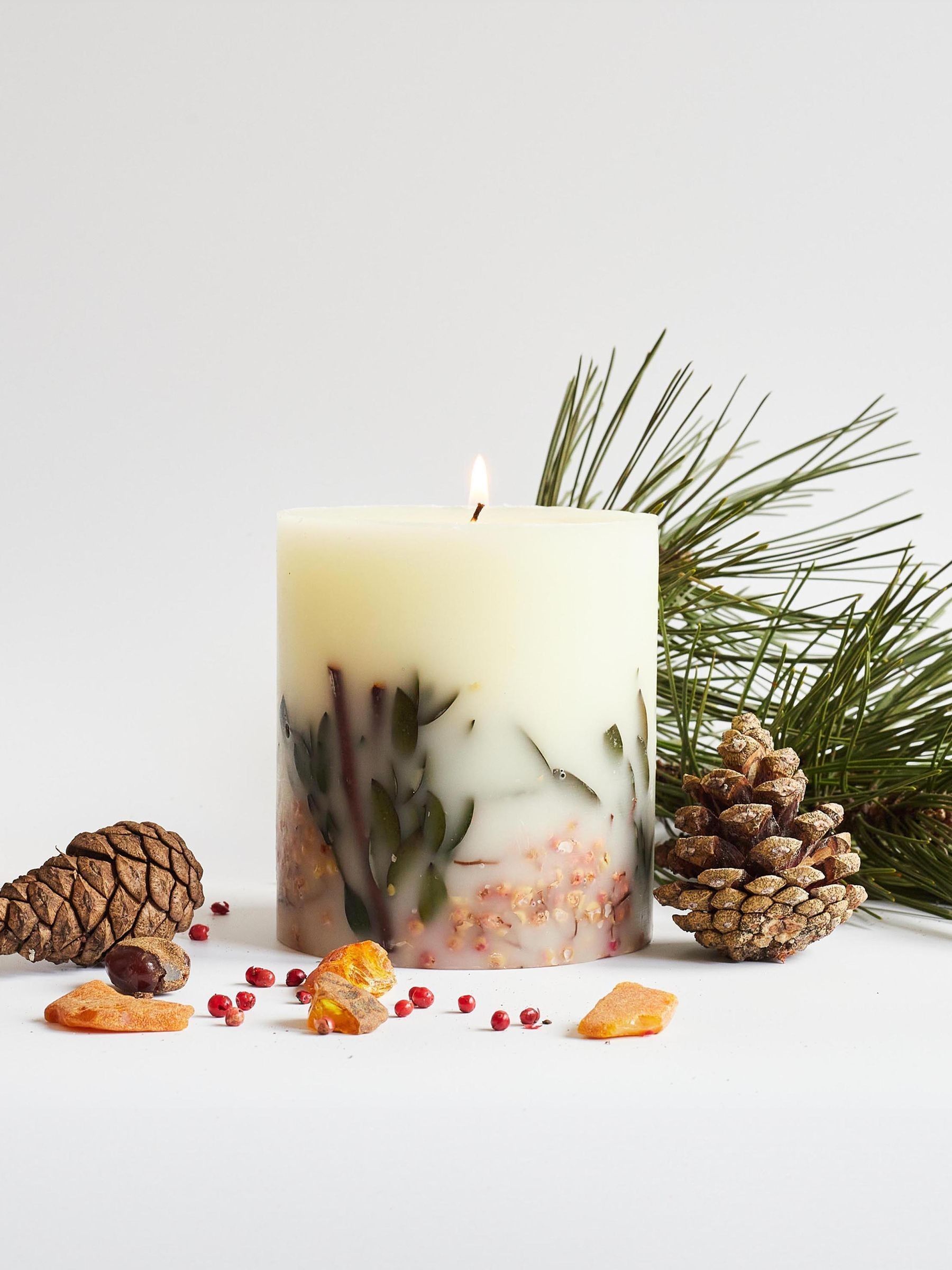 Buy Lower Lodge Candles Large Pine & Pink Pepper Scented Botanical ...