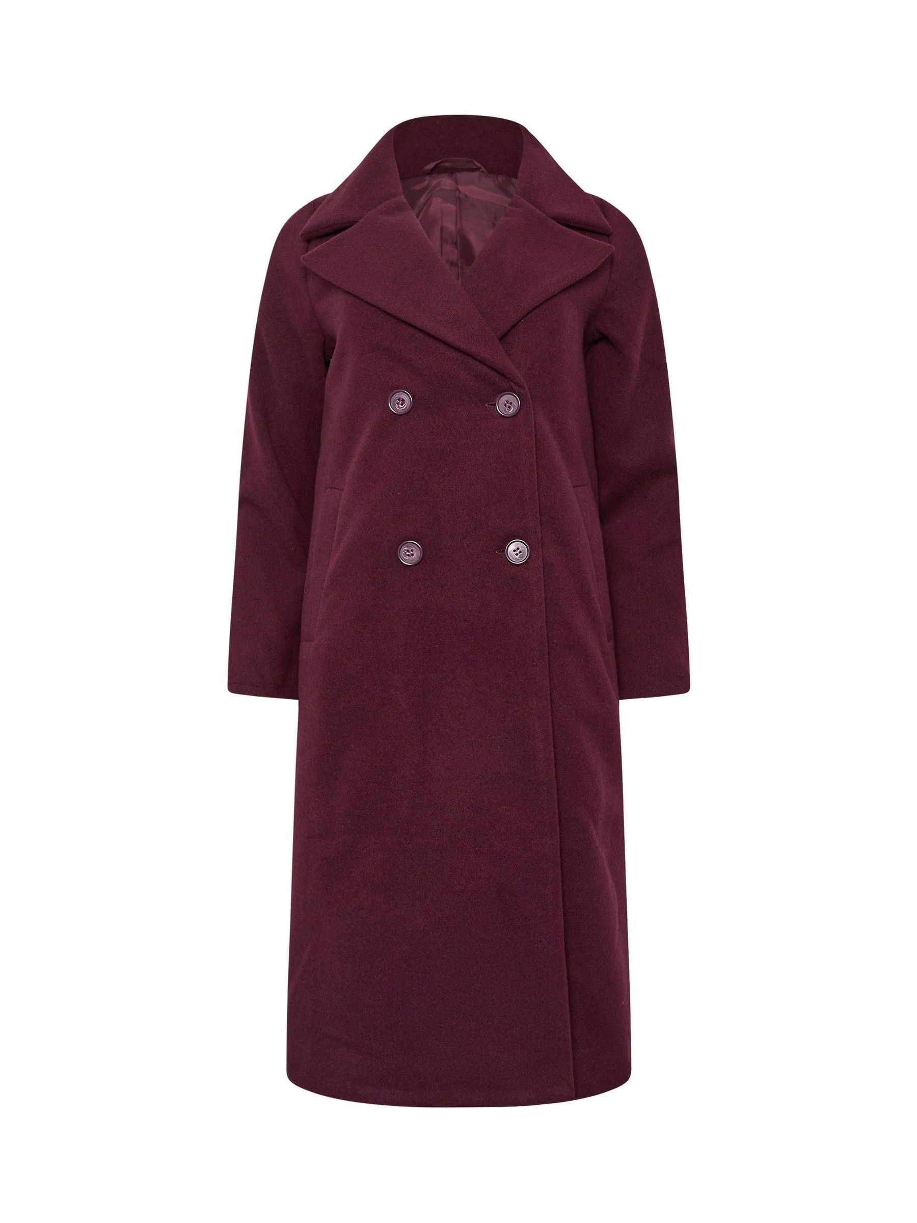 Buy M&Co Red Petite Relaxed Tailored Coat from the Next UK online shop
