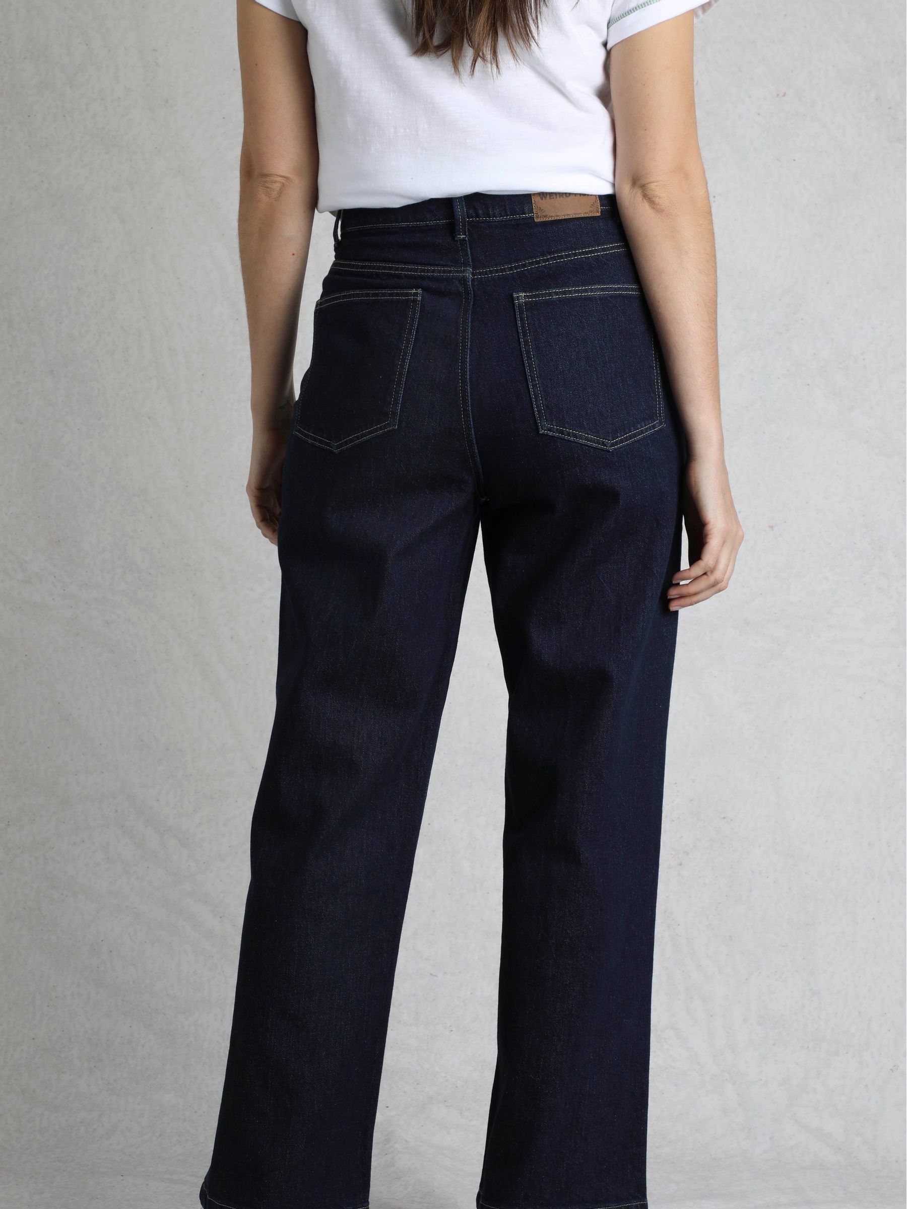 Buy Weird Fish Blue Corine Wide Leg Denim Jeans from the Next UK online ...