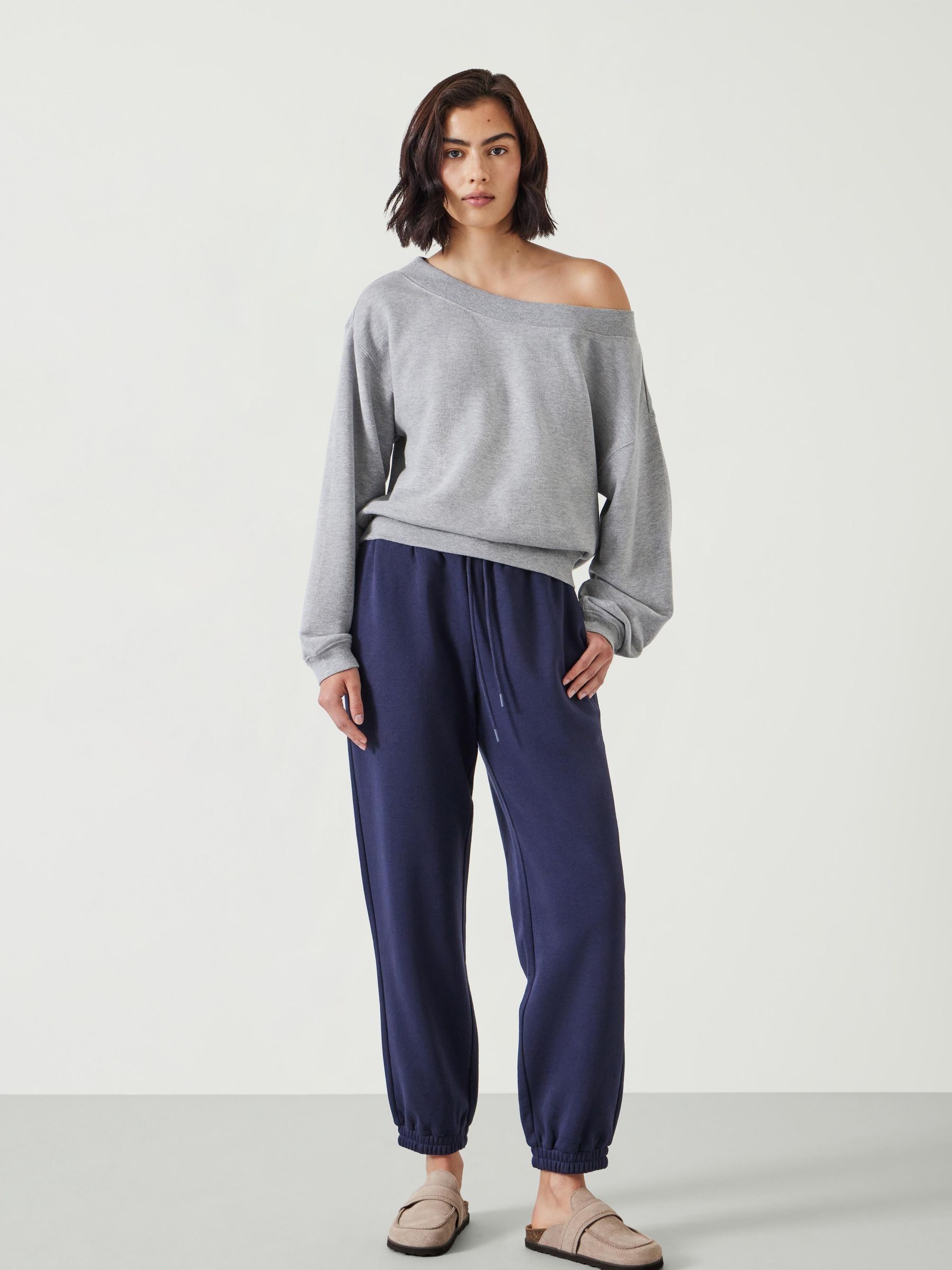 Buy Hush Blue Alyna Pocket Detail Relaxed Joggers from the Next UK ...
