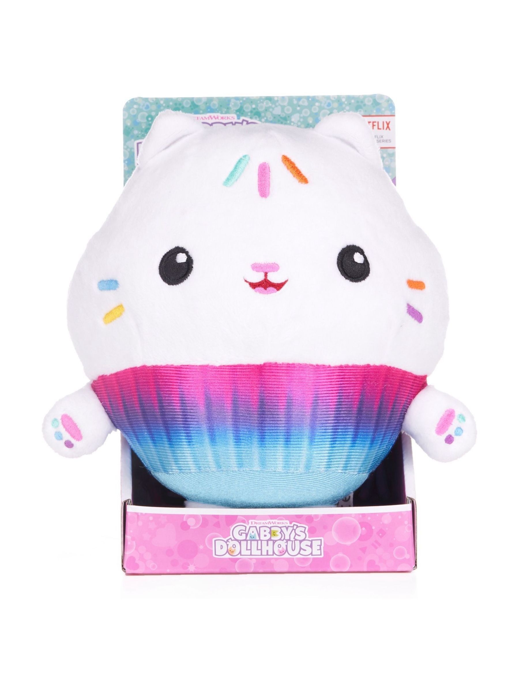 Buy Gabbys Dollhouse 10" Cakey Cat Soft Toy from the Next UK online shop