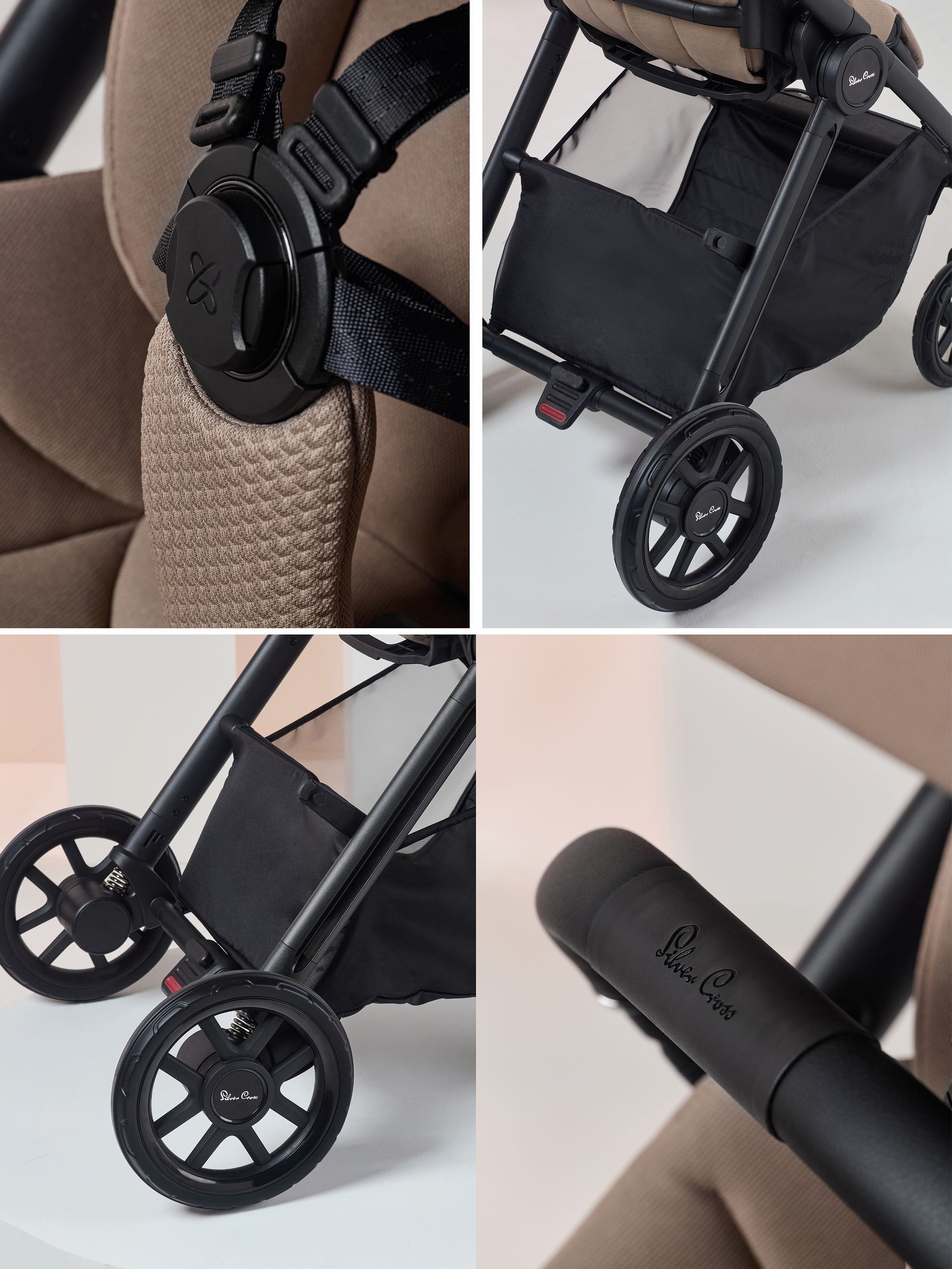 Buy Silver Cross Mocha Reef 2 Pram and Pushchair Bundle from the Next ...