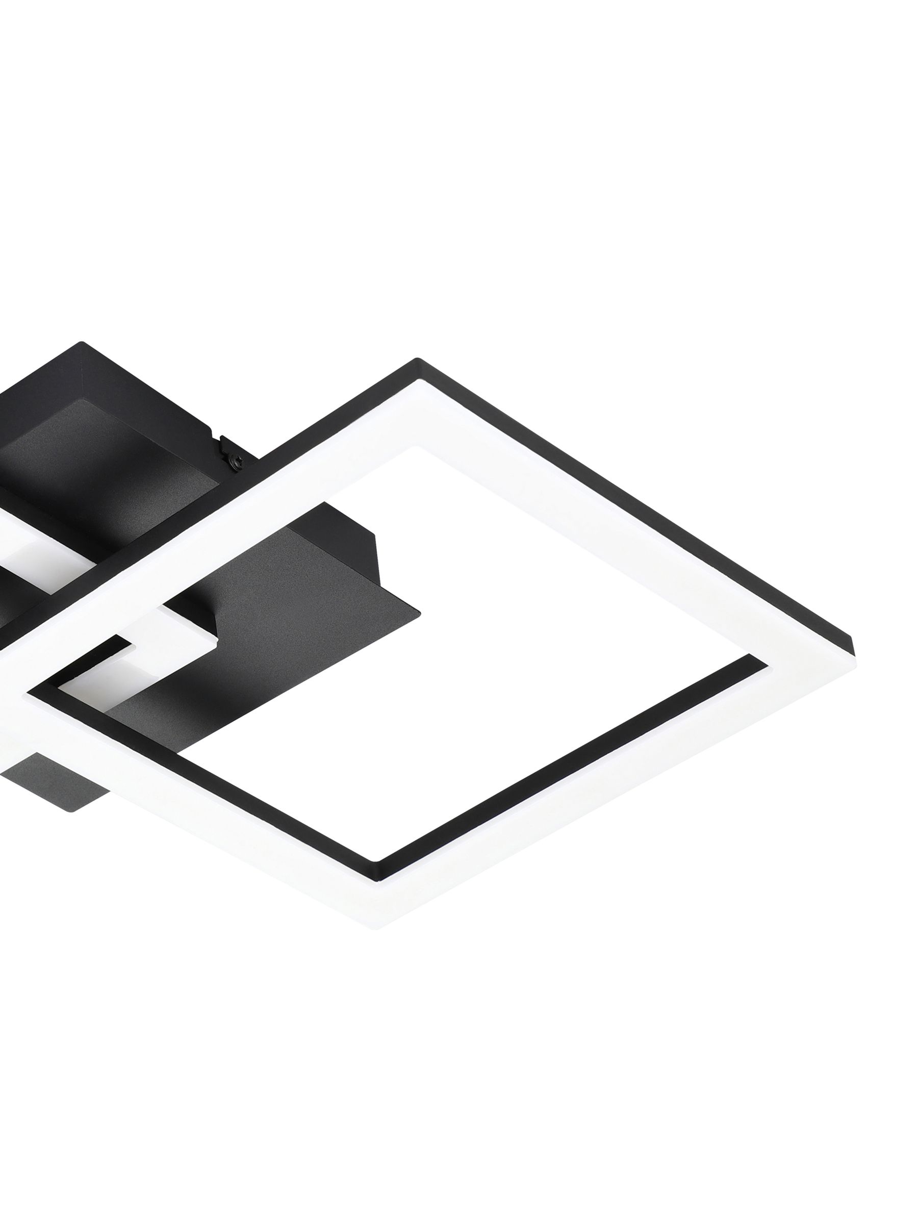 Buy Eglo Black ParandayZ Steel Smart Control Colour Changing Ceiling ...