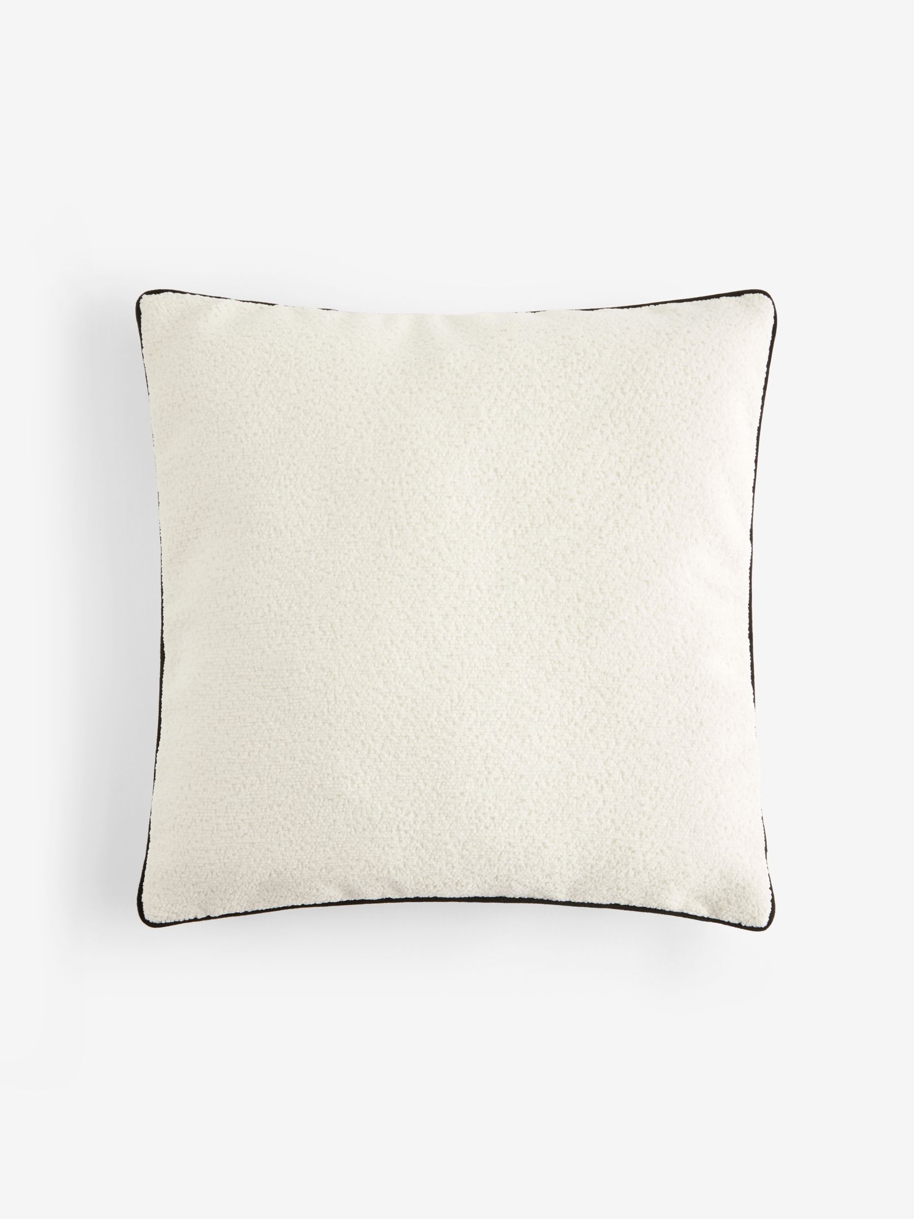 Buy Ivory 50 x 50cm Boucle Chenille Textured Cushion from the Next UK ...