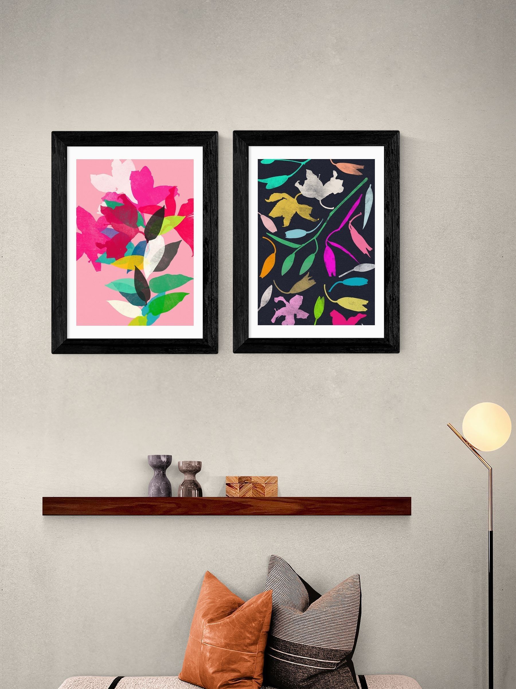 Buy East End Prints Black Lily Diptych by Garima Dhavan from the Next ...