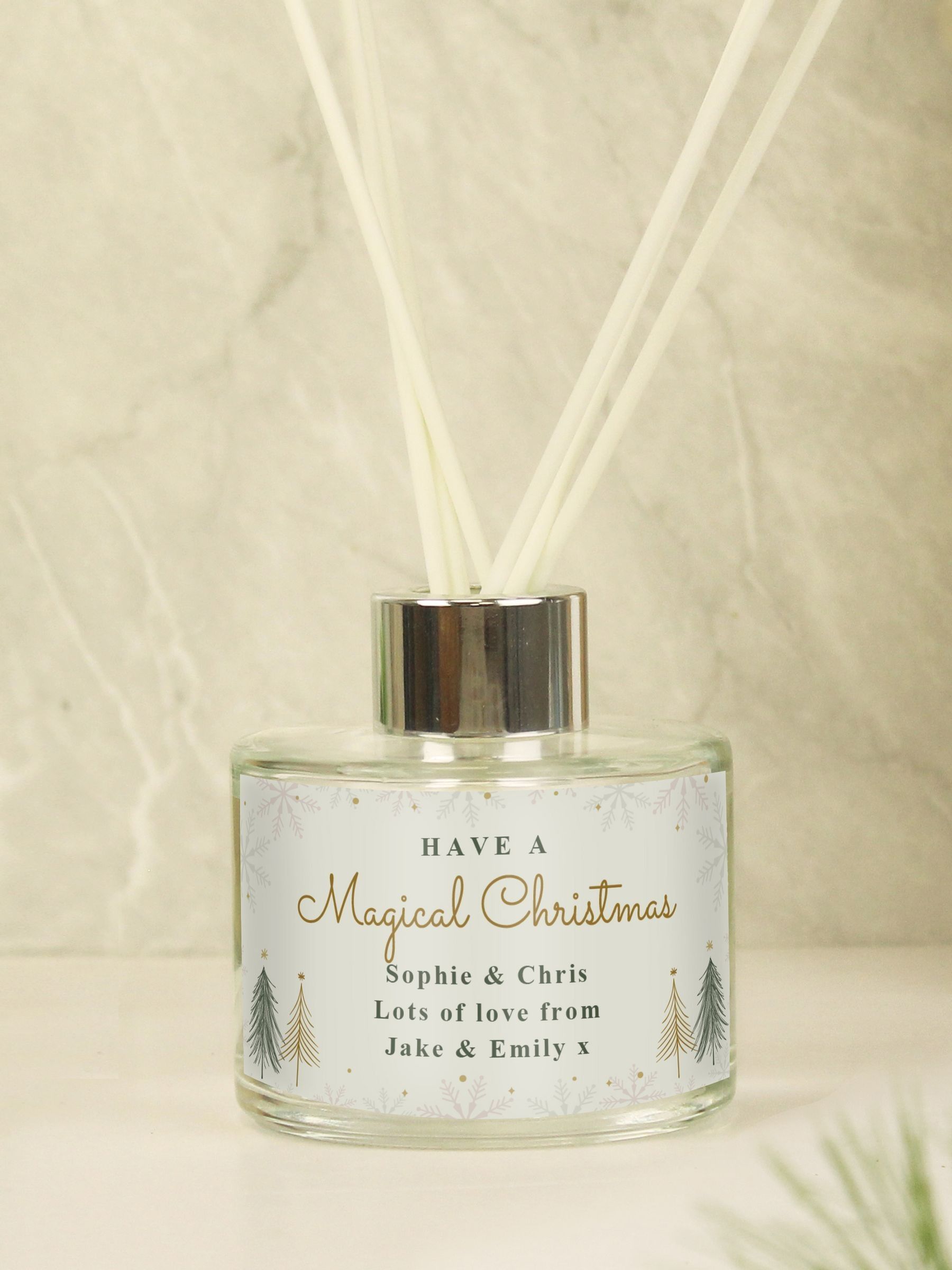Buy Personalised Christmas Reed Diffuser by PMC from the Next UK online ...
