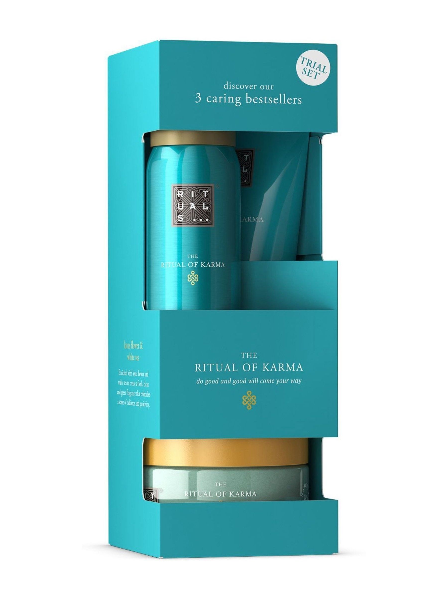 Buy Rituals The Ritual of Karma Lotus Flower Tea Trial Gift Set (Worth ...