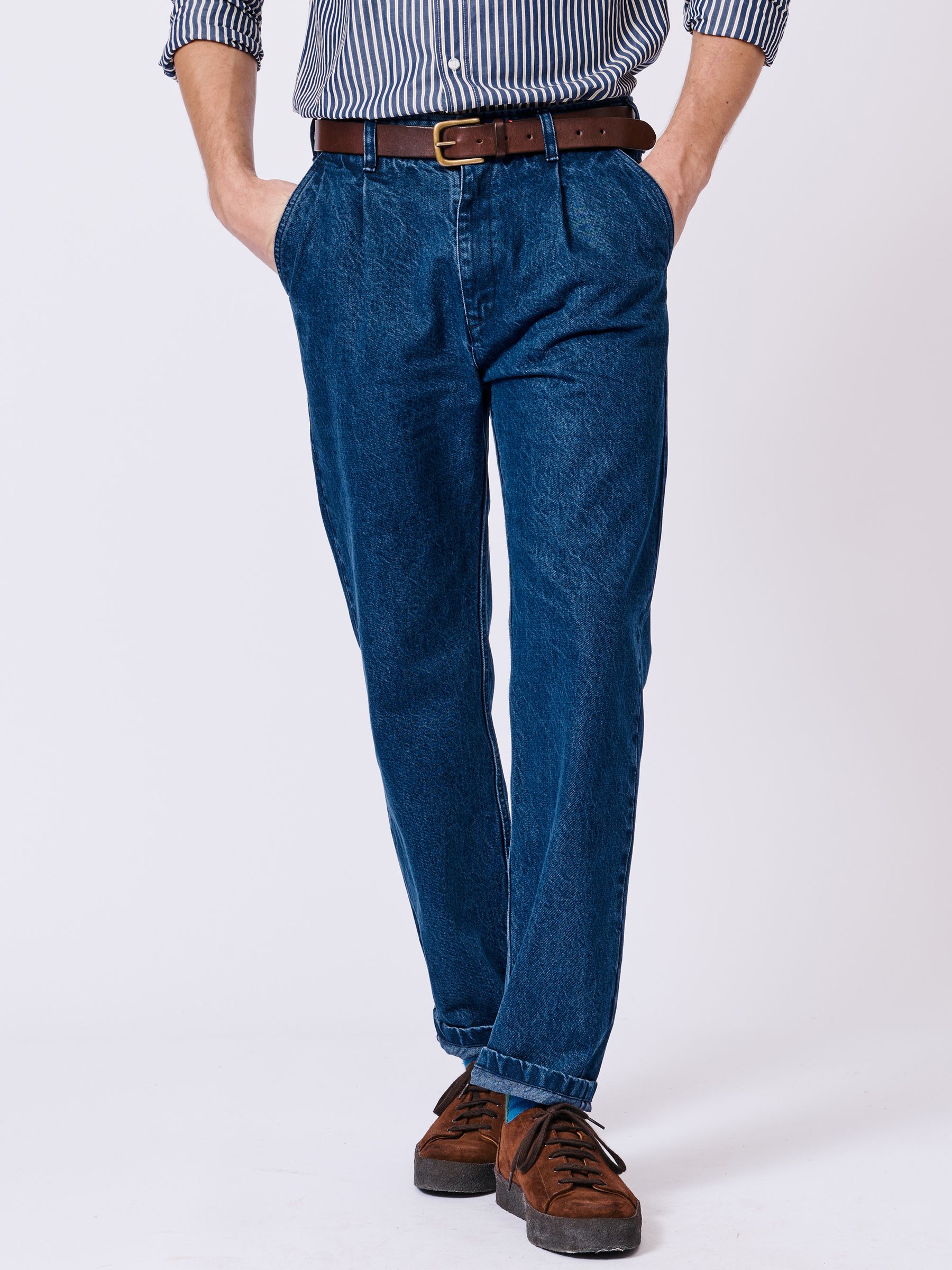 Buy Aubin Cleverton Selvedge Trousers from the Next UK online shop