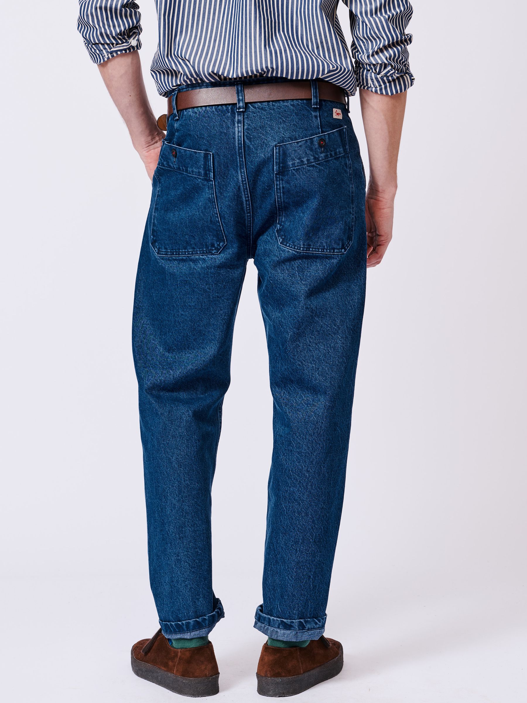 Buy Aubin Cleverton Selvedge Trousers from the Next UK online shop