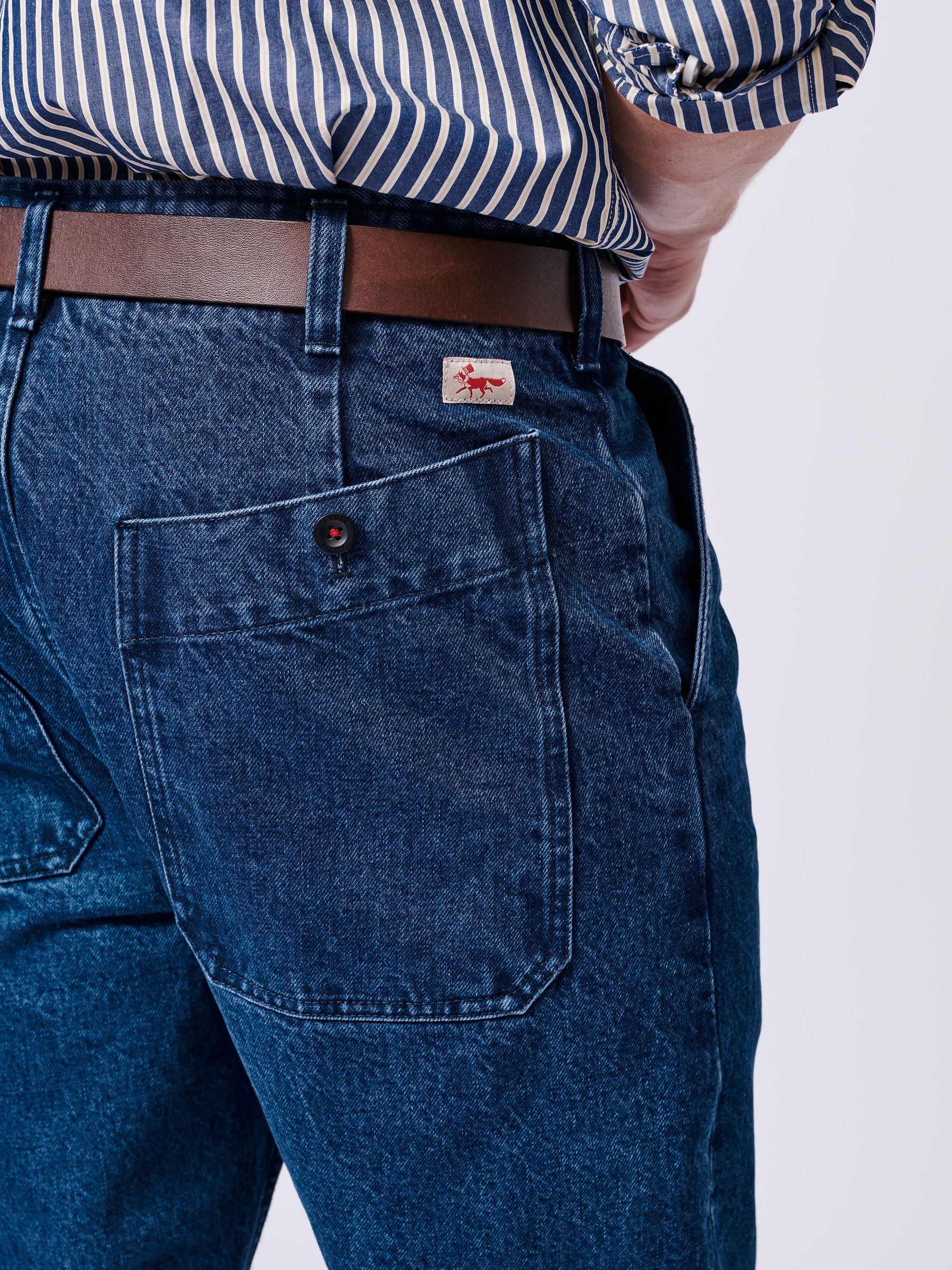 Buy Aubin Cleverton Selvedge Trousers from the Next UK online shop