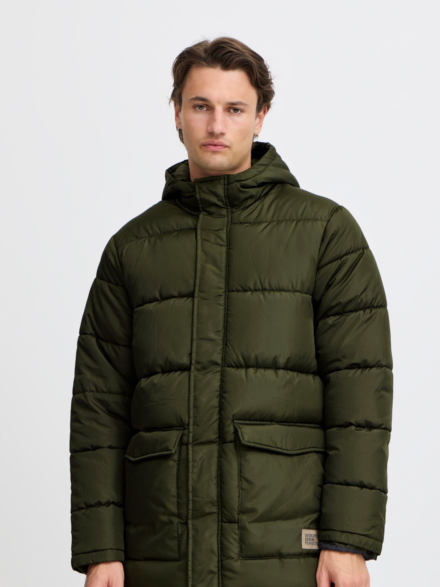 Buy Blend Green Longline Puffer Jacket from the Next UK online shop