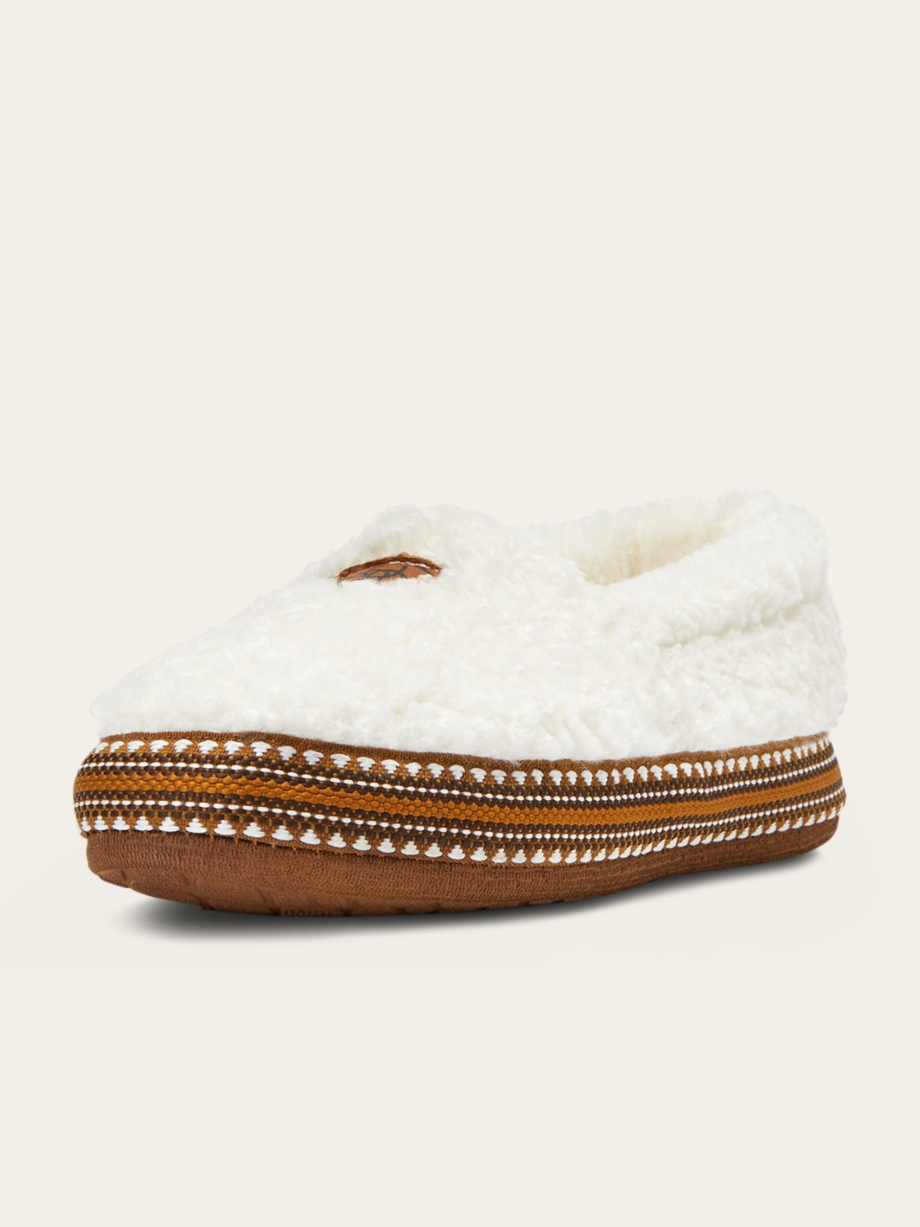 Buy Ariat White Western Snuggle Slippers from the Next UK online shop