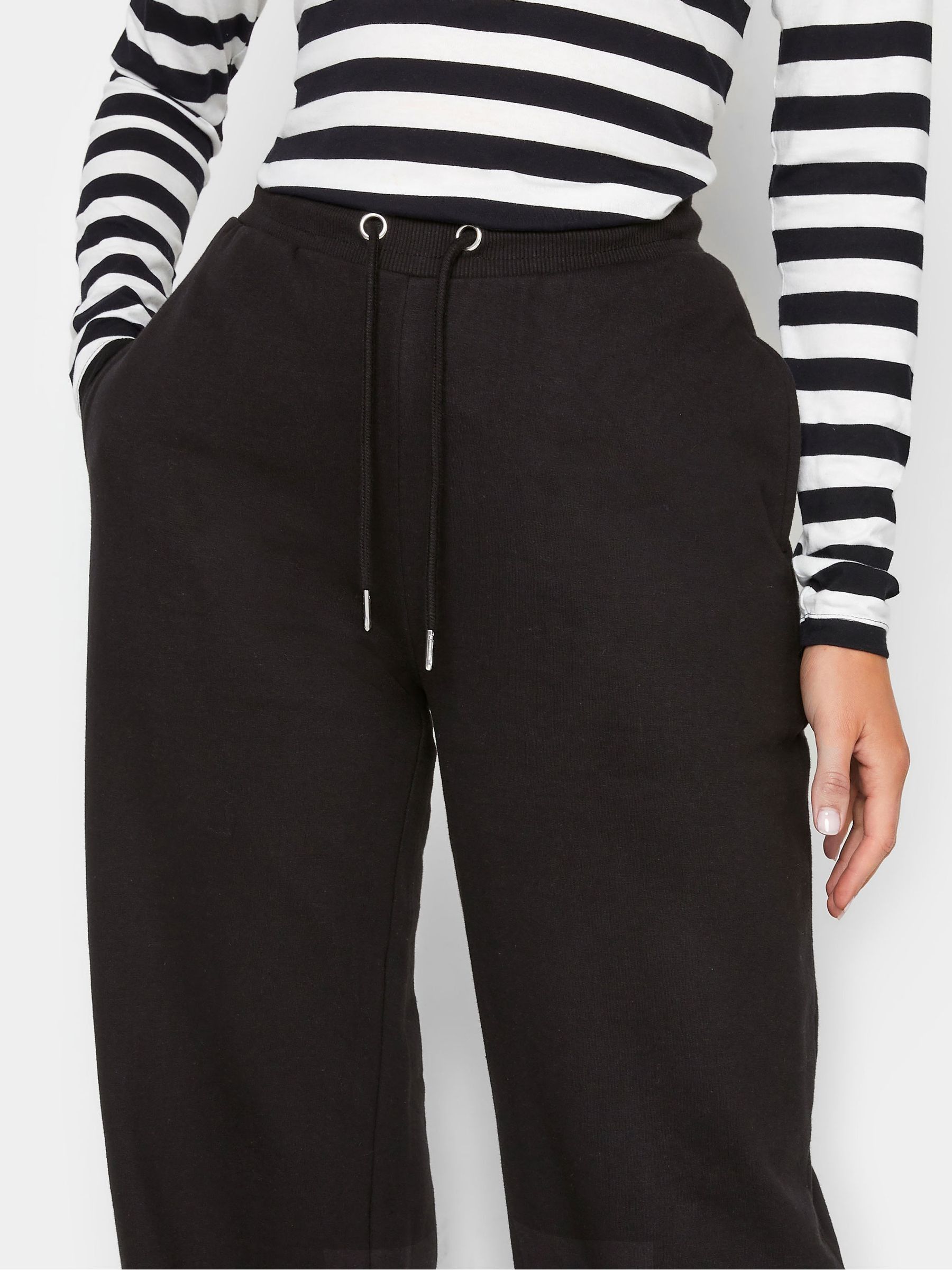Buy Long Tall Sally Black Wide Leg Joggers 2 Pack from the Next UK ...