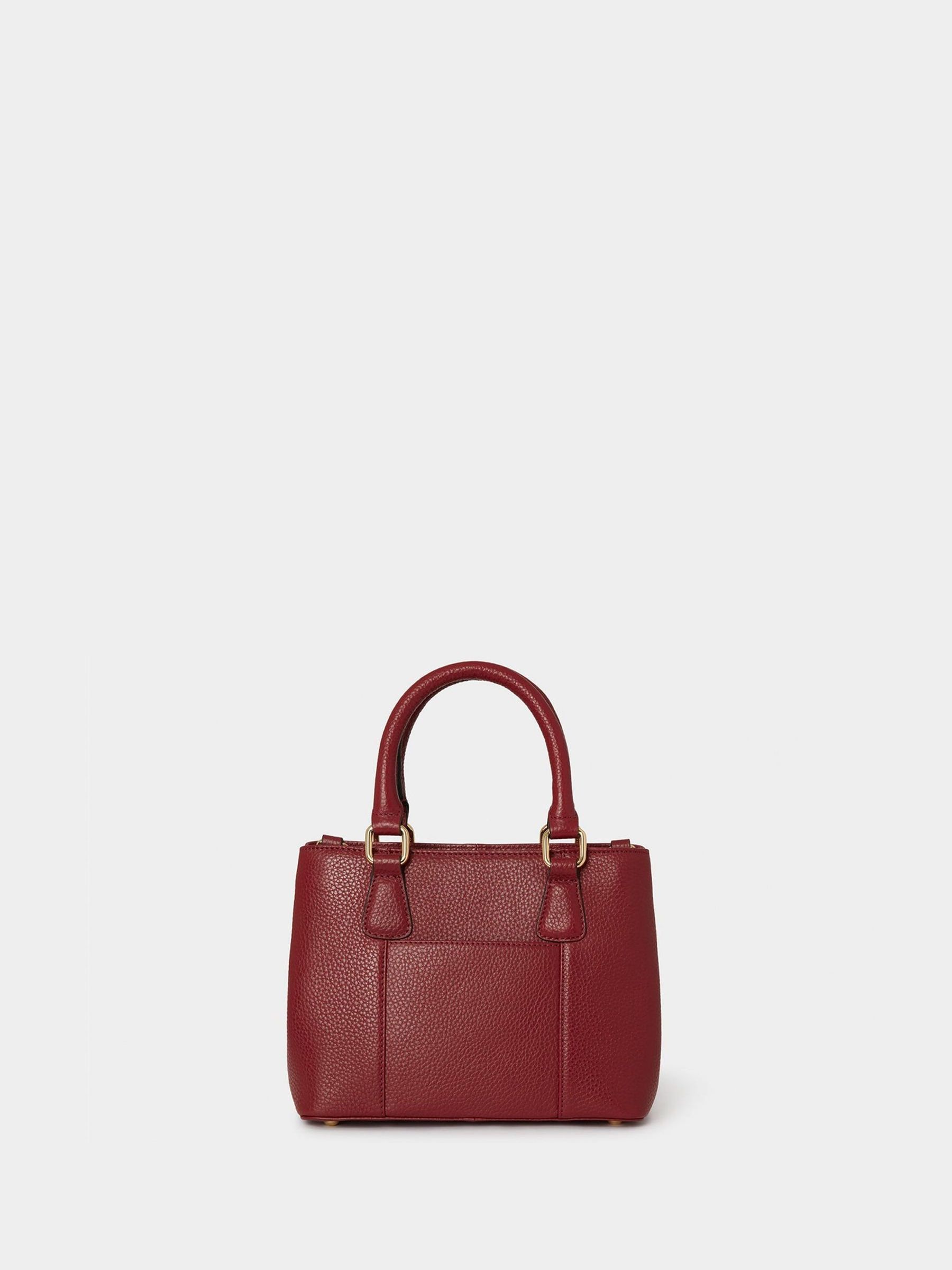 Buy Osprey London Red The Mini Adaline Leather Grab Bag from the Next ...